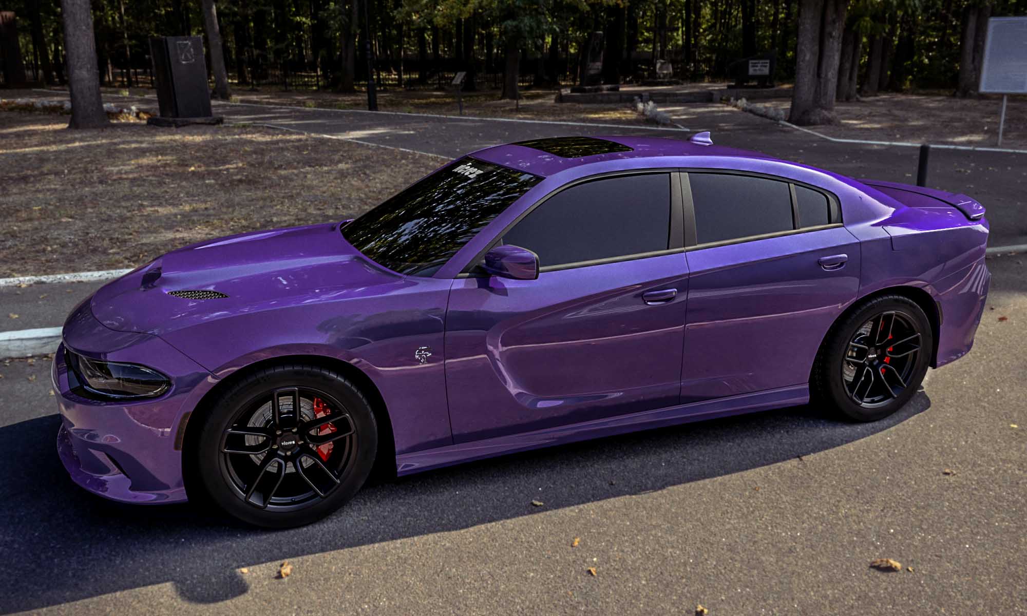 Hellcat Redeye Style Matte Black Wheel 20" x 10.5" | RWD Dodge Charger ...