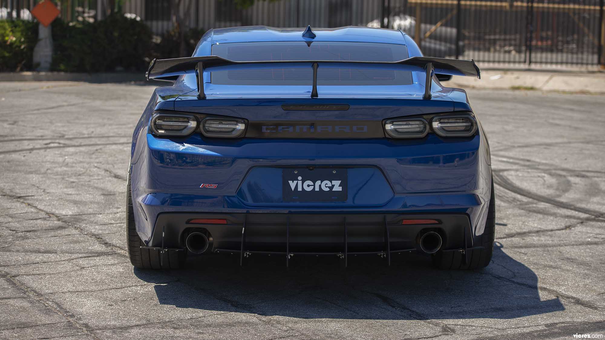 Vicrez Centa VR2 Rear Diffuser vz102138 | Chevrolet Camaro 2016-2024