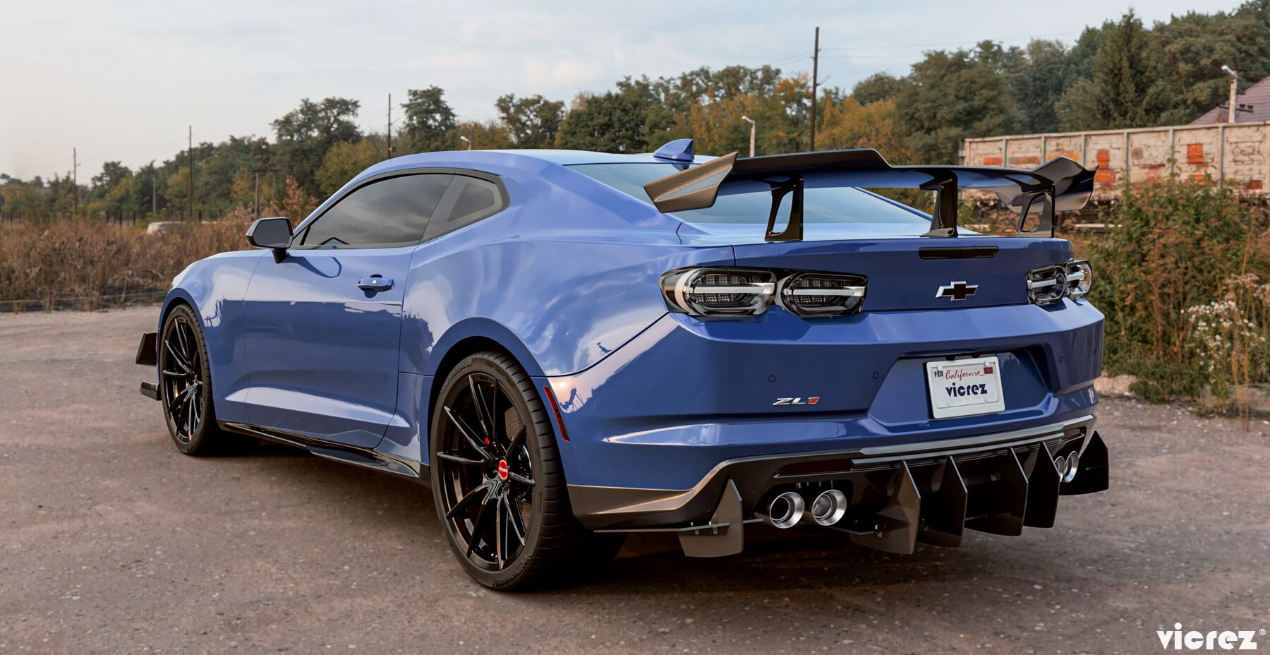 6th gen camaro diffuser store