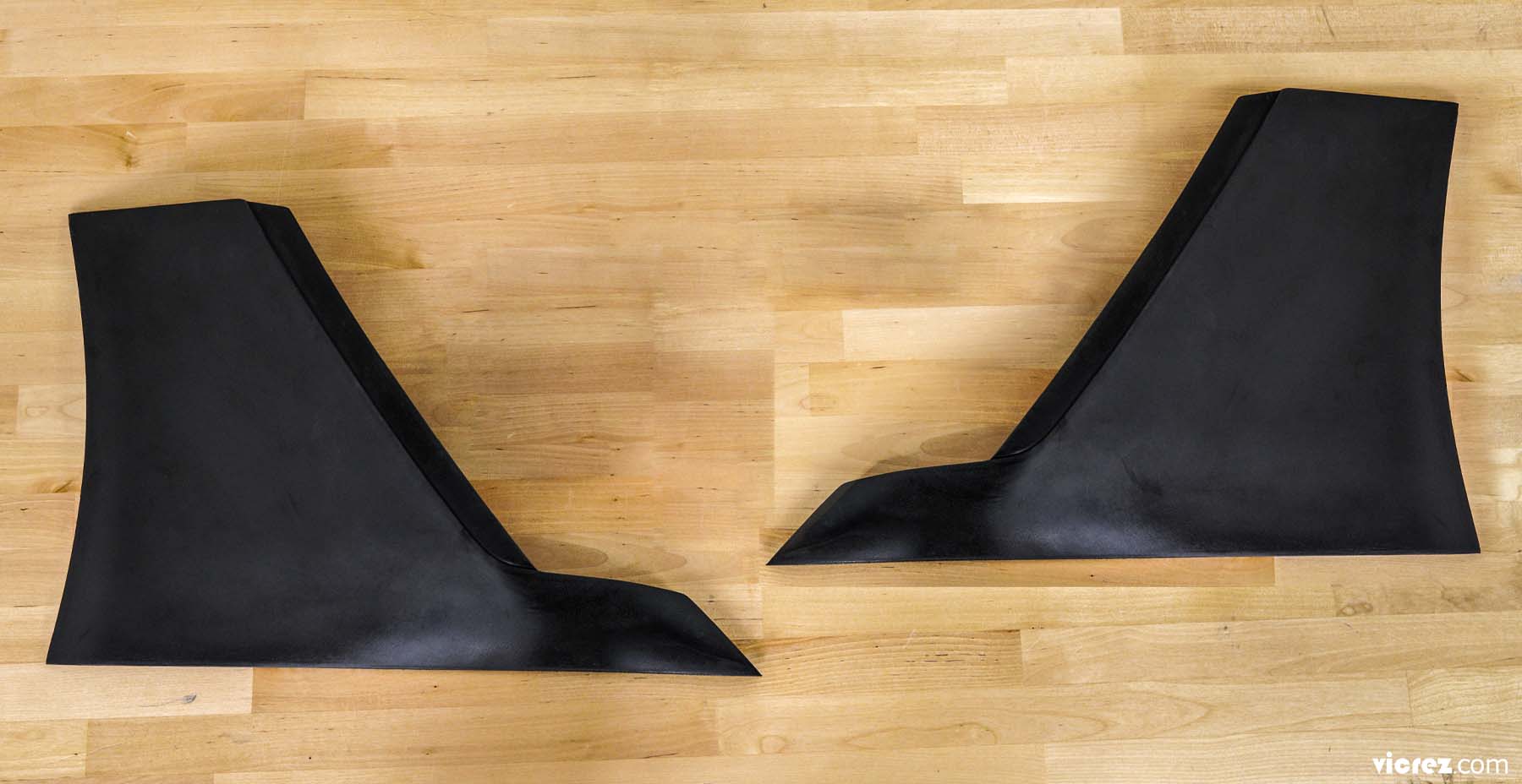 Vicrez Z06 Rear Rocker Lower Brake Scoop Vents vz101404 | Corvette C7 ...