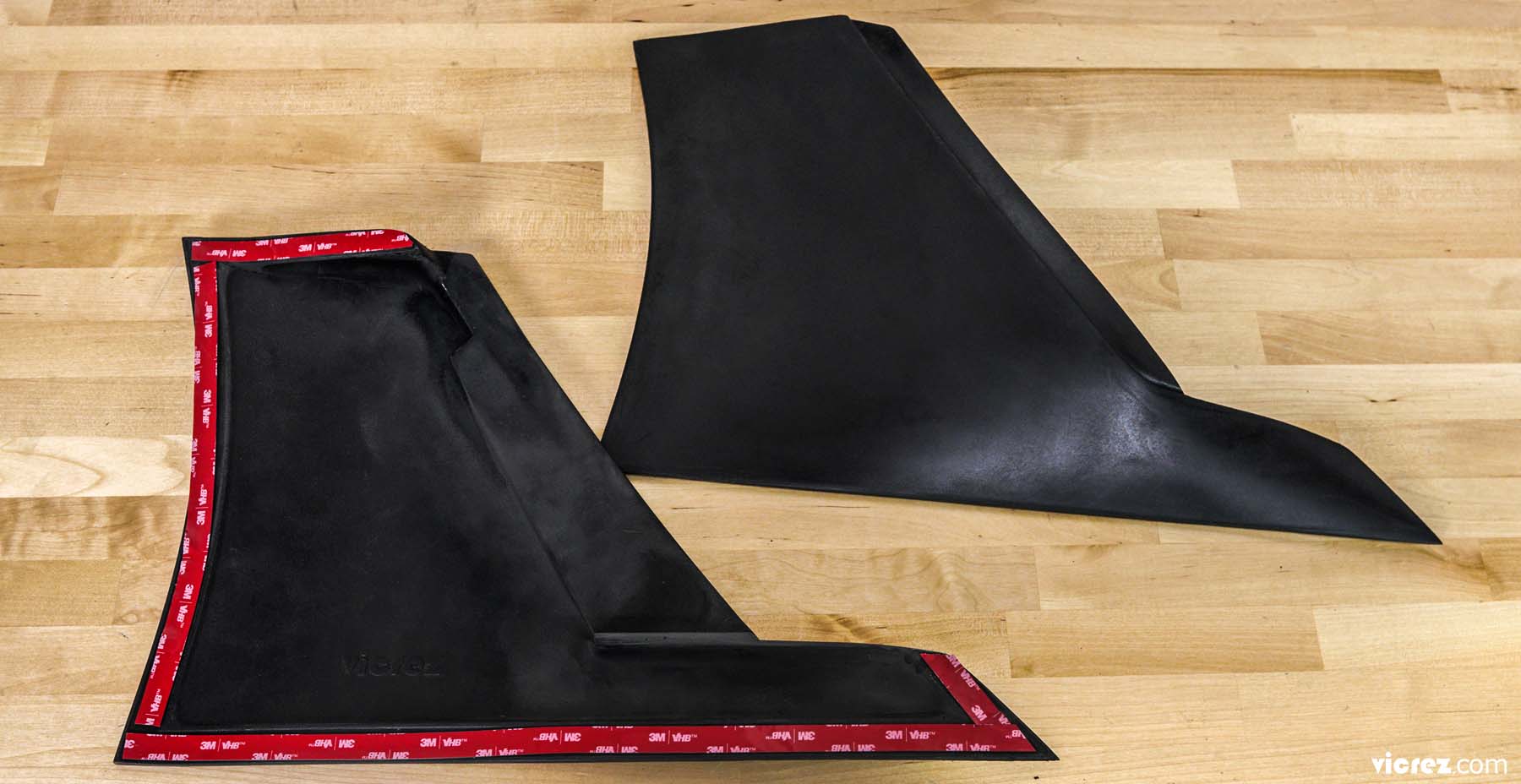 Vicrez Z06 Rear Rocker Lower Brake Scoop Vents vz101404 | Corvette C7 ...