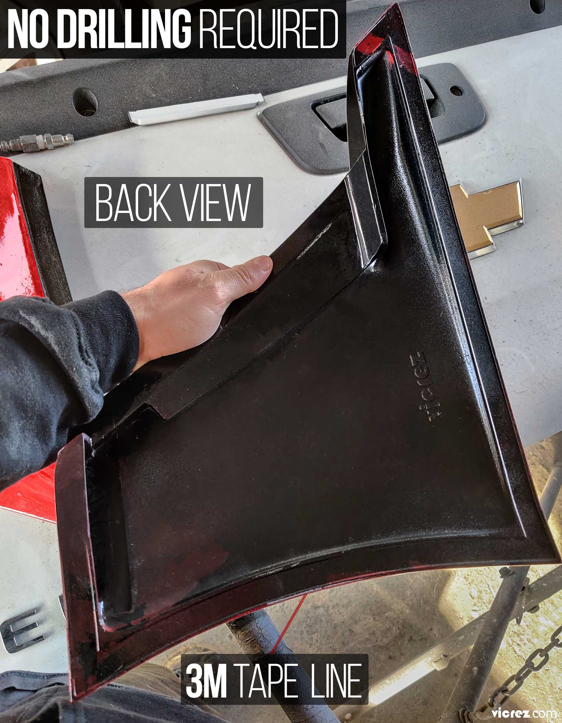 Vicrez Z06 Rear Rocker Lower Brake Scoop Vents vz101404 | Corvette C7 ...