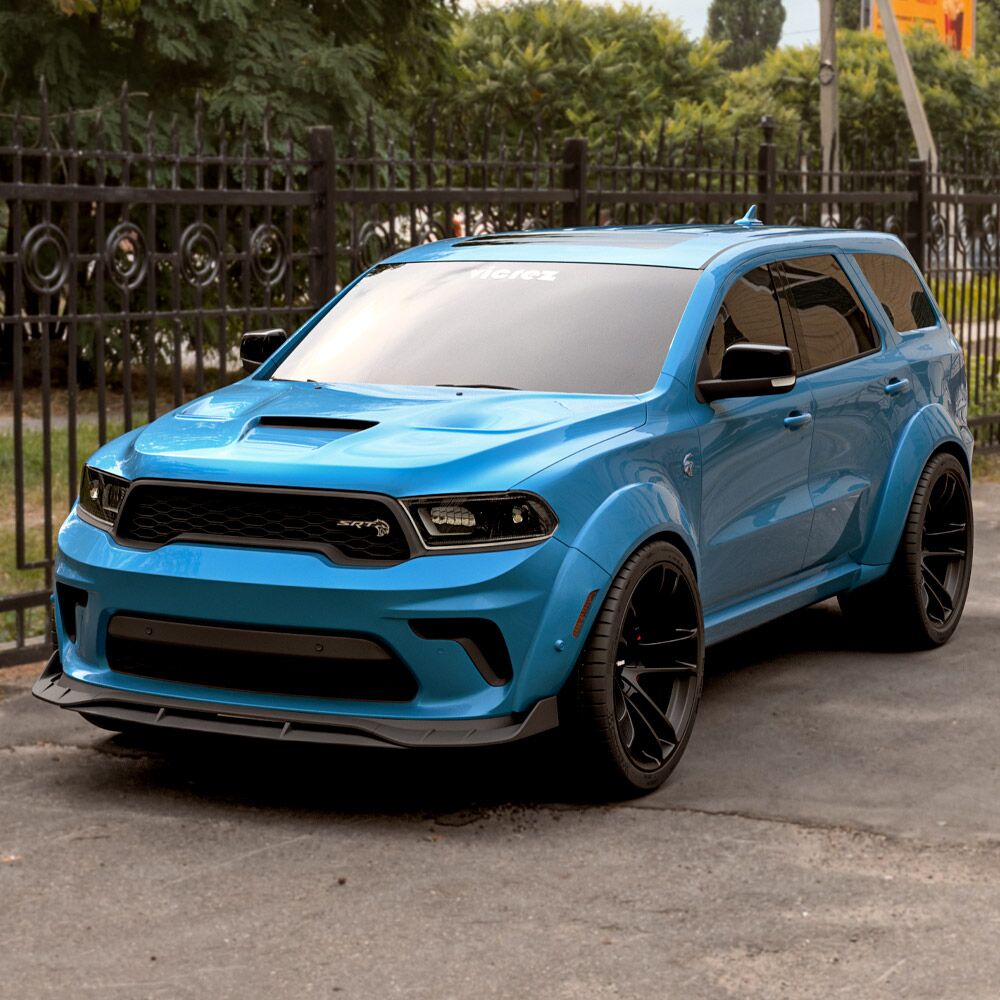 Hellcat Widebody Matte Black Wheel 20" x 11" | Dodge Durango Widebody ...