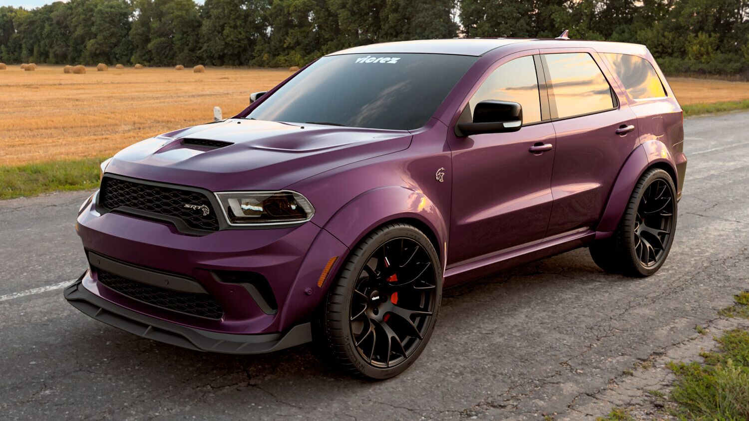 20x11 Hellcat Style Widebody Wheels & Lanvigator Catchpower Tire All ...