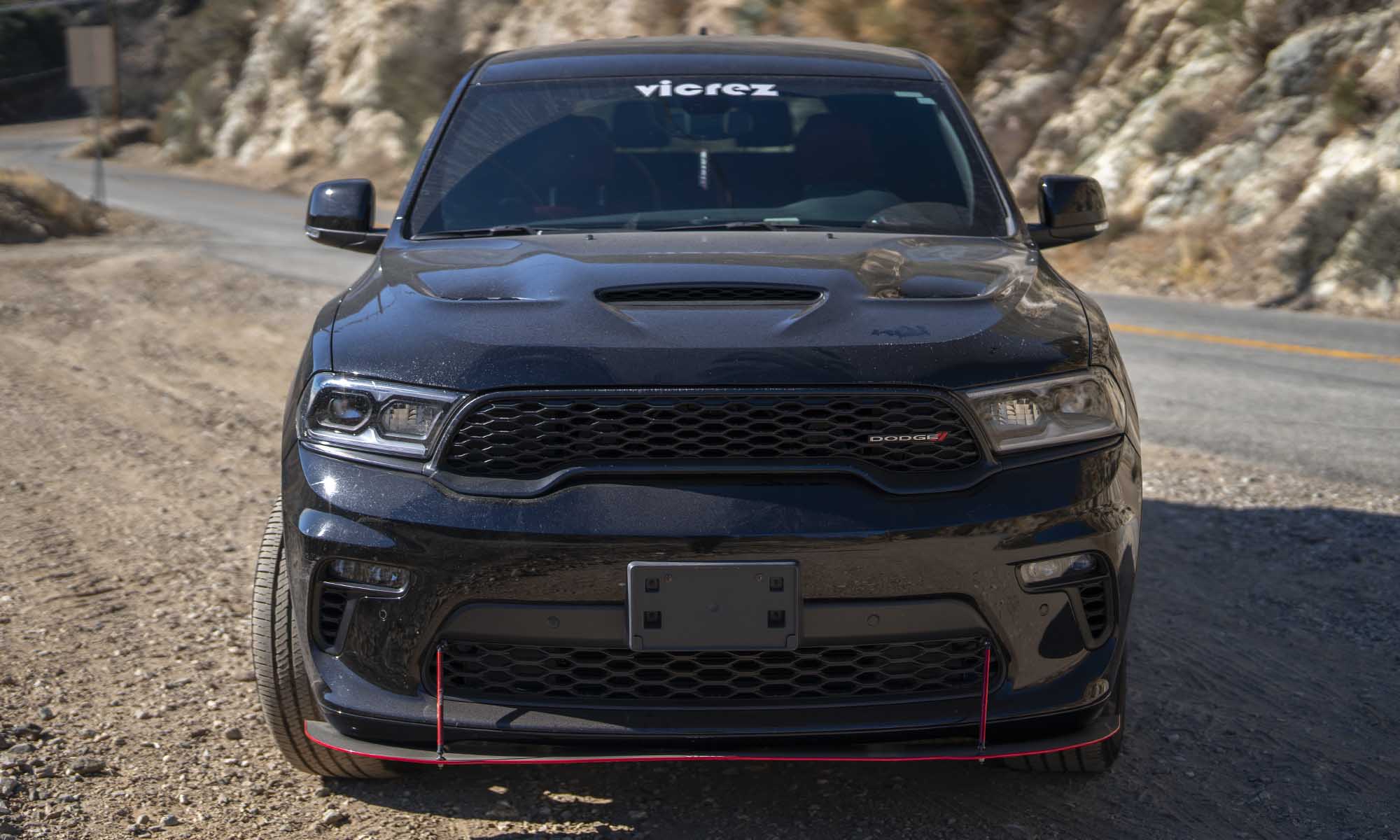 Vicrez V3R Style Rear Diffuser vz102478 | Dodge Durango 2014-2026