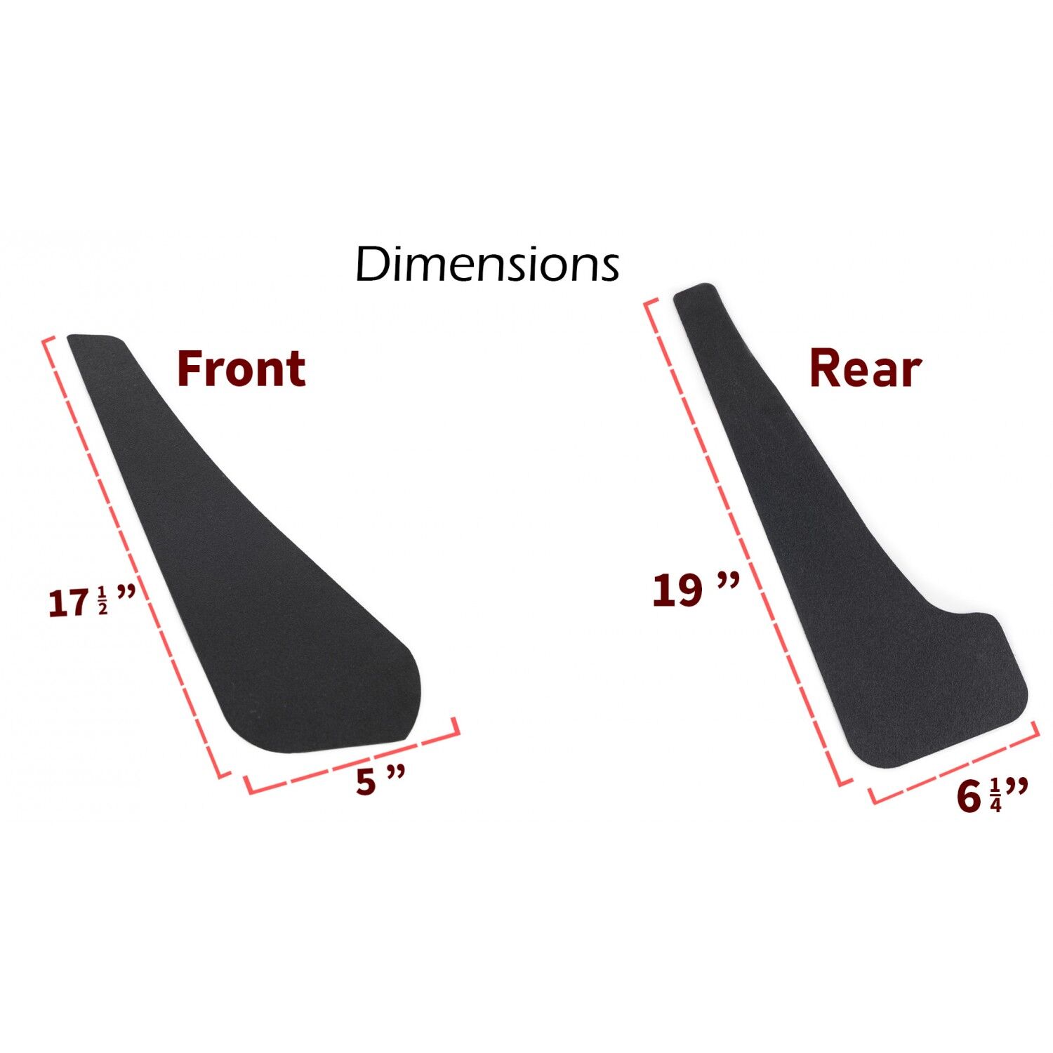 Vicrez Mud Flaps Front and Rear vz102102 | Dodge Charger Widebody 2020-2023