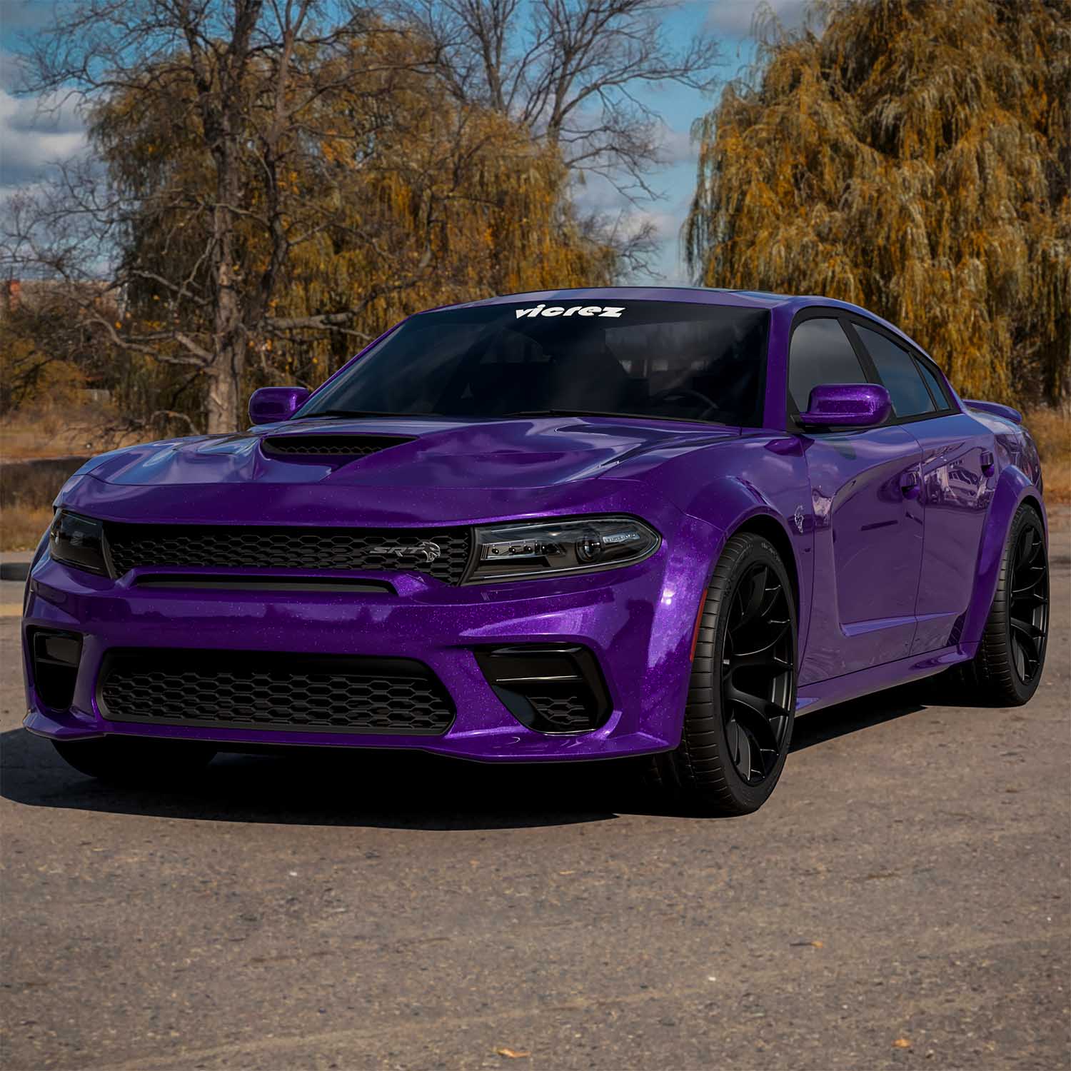 Hellcat Style Widebody Matte Black Wheel (20"x11", -2.5 Offset, 5x115 ...