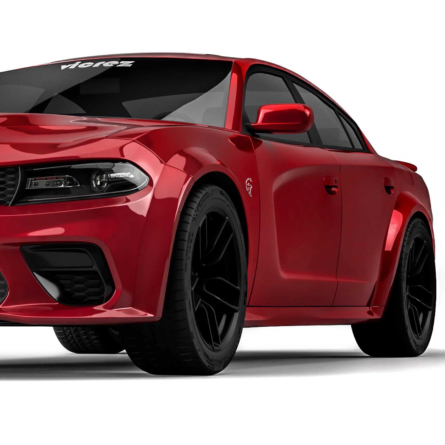 Hellcat Redeye Style Widebody Matte Black Wheel vzn100791