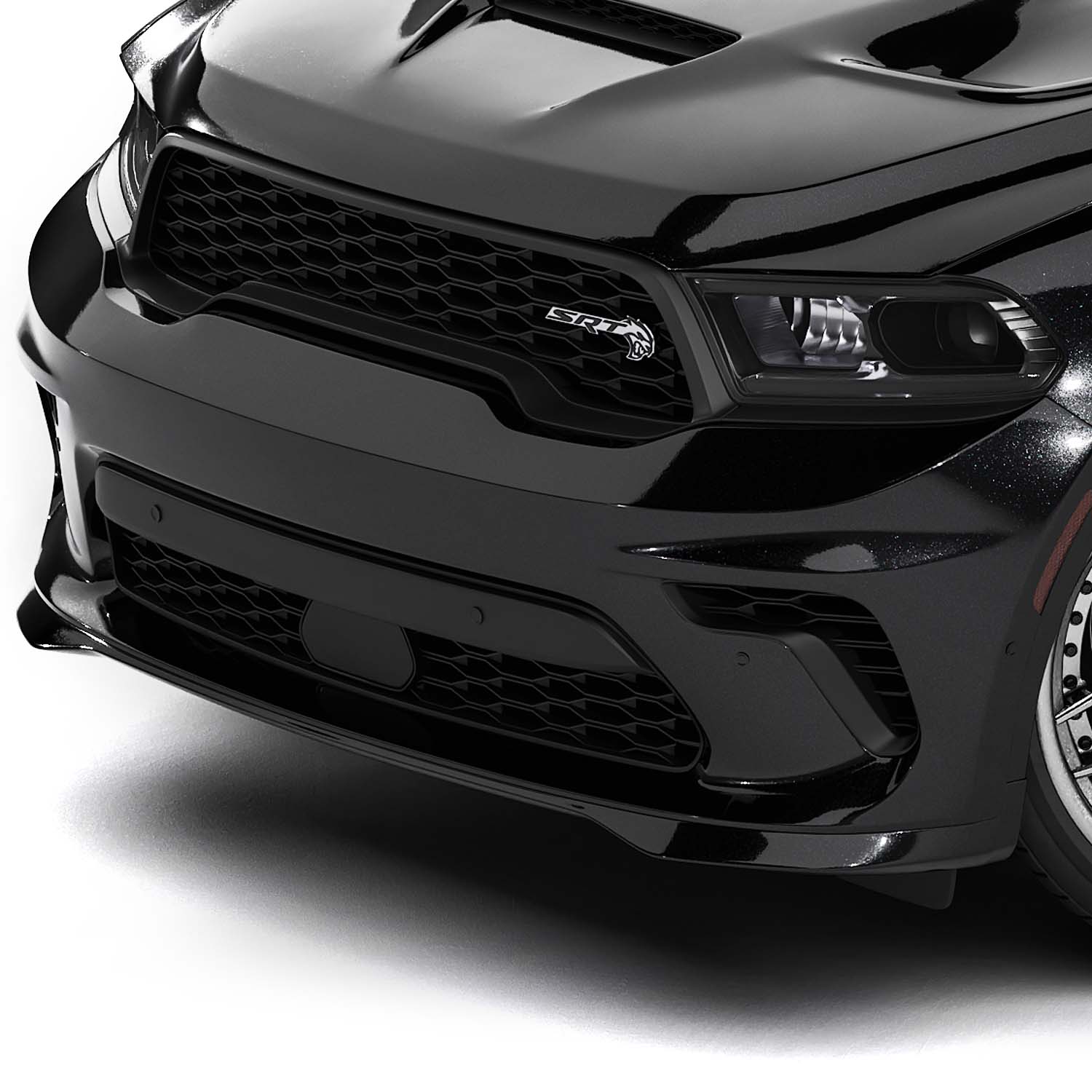 Vicrez Hellcat Style Front Lip vz102523 | Dodge Durango RT, GT 2014-2026