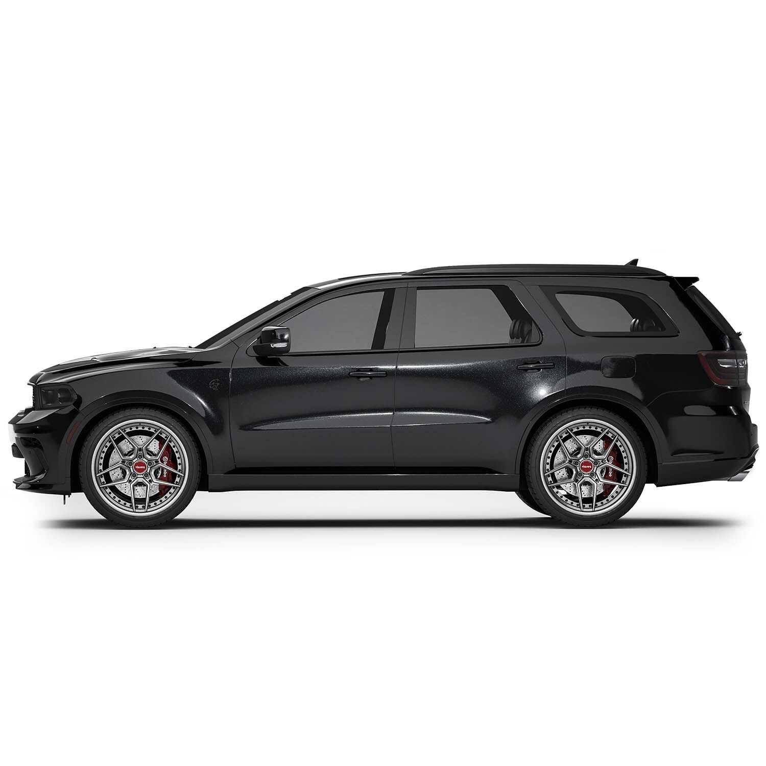 Vicrez 2021 SRT Hellcat Style Rear Bumper vz102493 | Dodge Durango 2014 ...