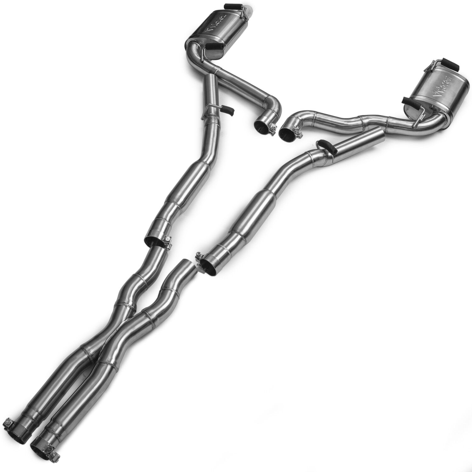 Vicrez BD Cat-Back Exhaust System vzp100101 | Dodge Challenger SXT/ GT ...