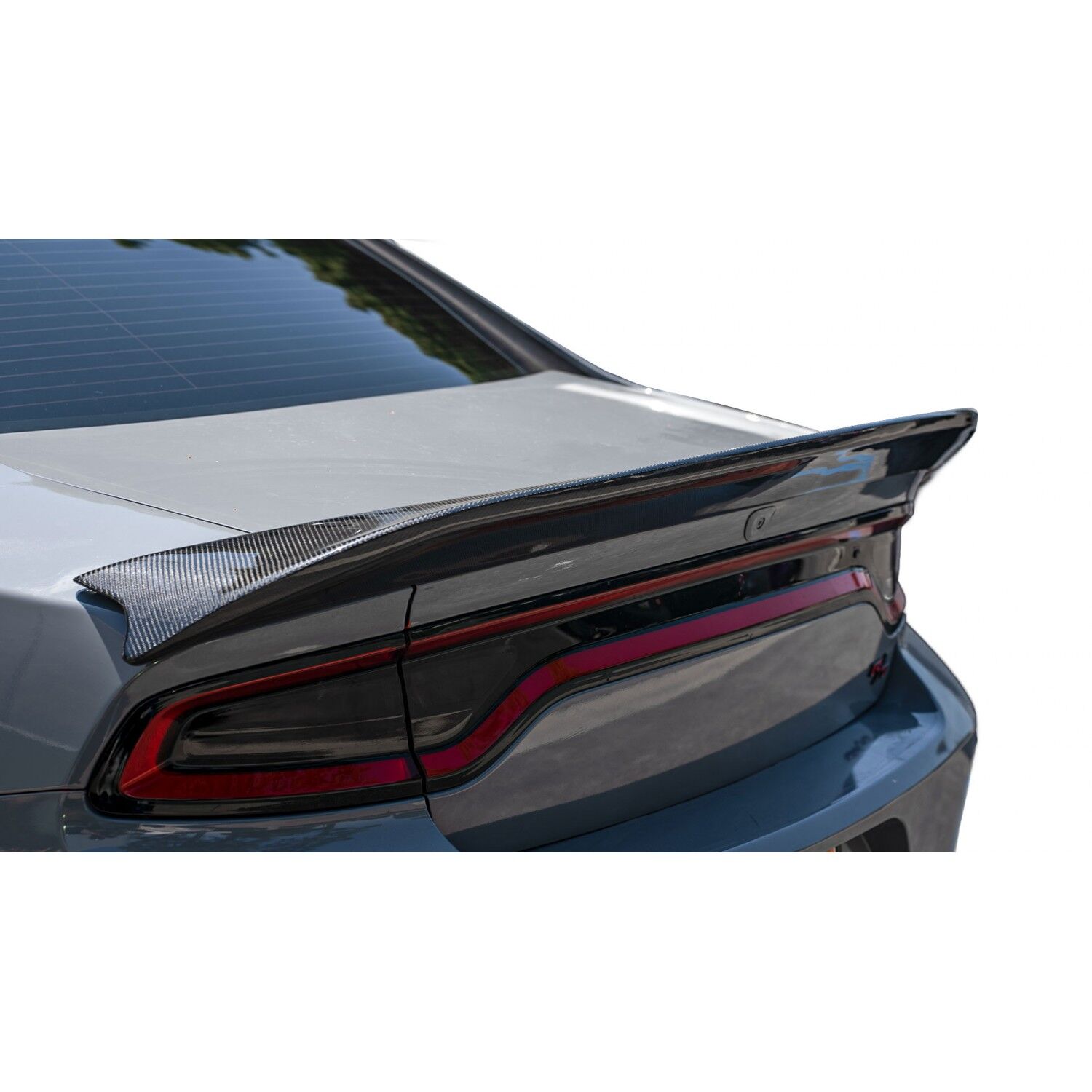 Vicrez Carbon Fiber Rear Spoiler Redeye style vz101302| Dodge Charger ...