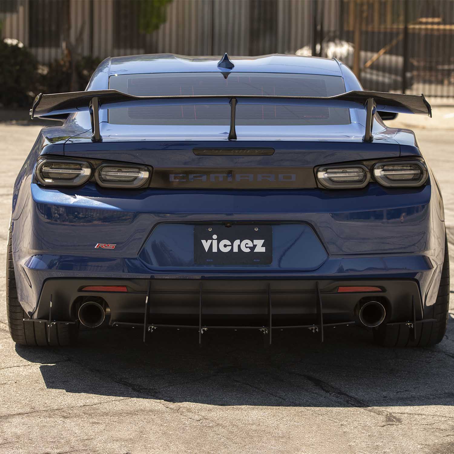 Vicrez Centa VR2 Rear Diffuser vz102138 | Chevrolet Camaro 2016-2024