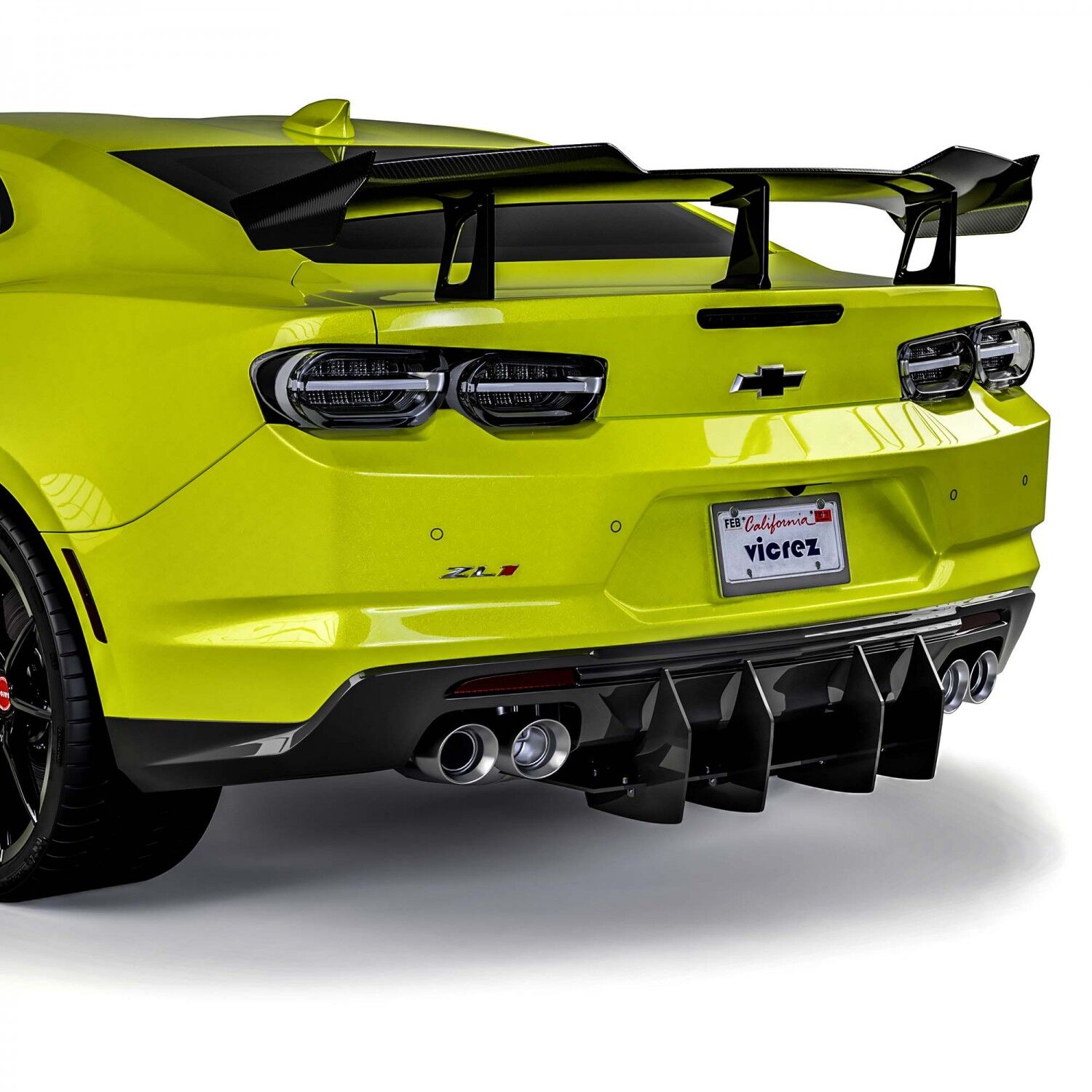 Vicrez vz102138 VR2 Style Rear Diffuser