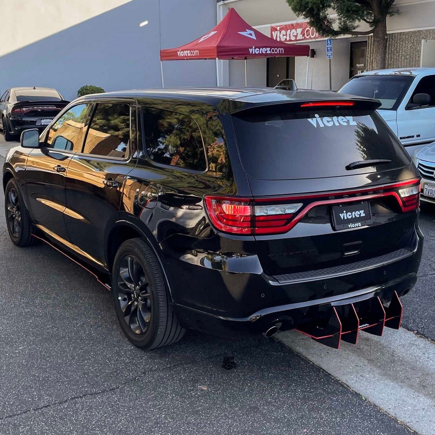 Vicrez Centa VR2 Rear Diffuser vz102307 | Dodge Durango 2014-2026
