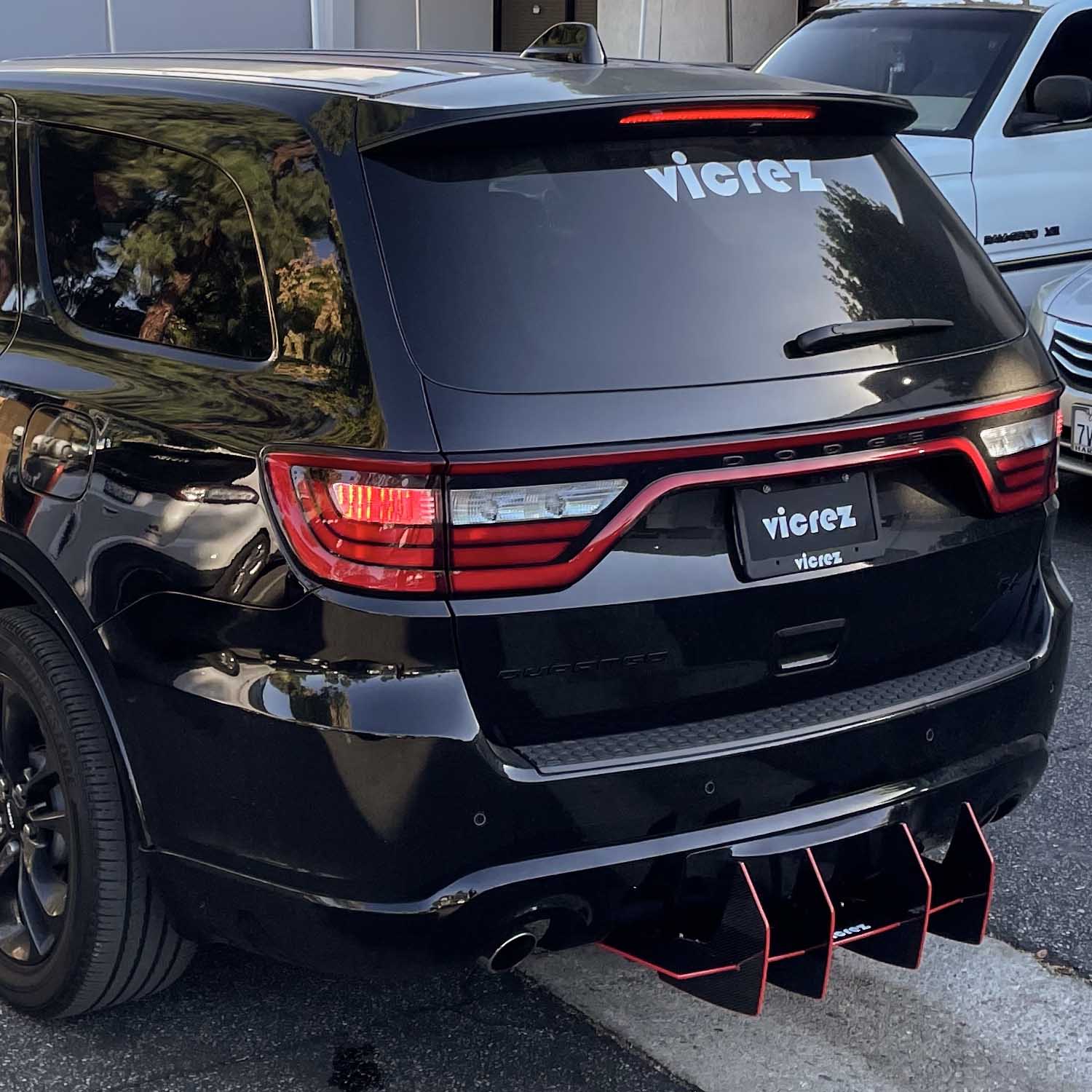 Vicrez Centa VR2 Rear Diffuser vz102307 | Dodge Durango 2014-2026