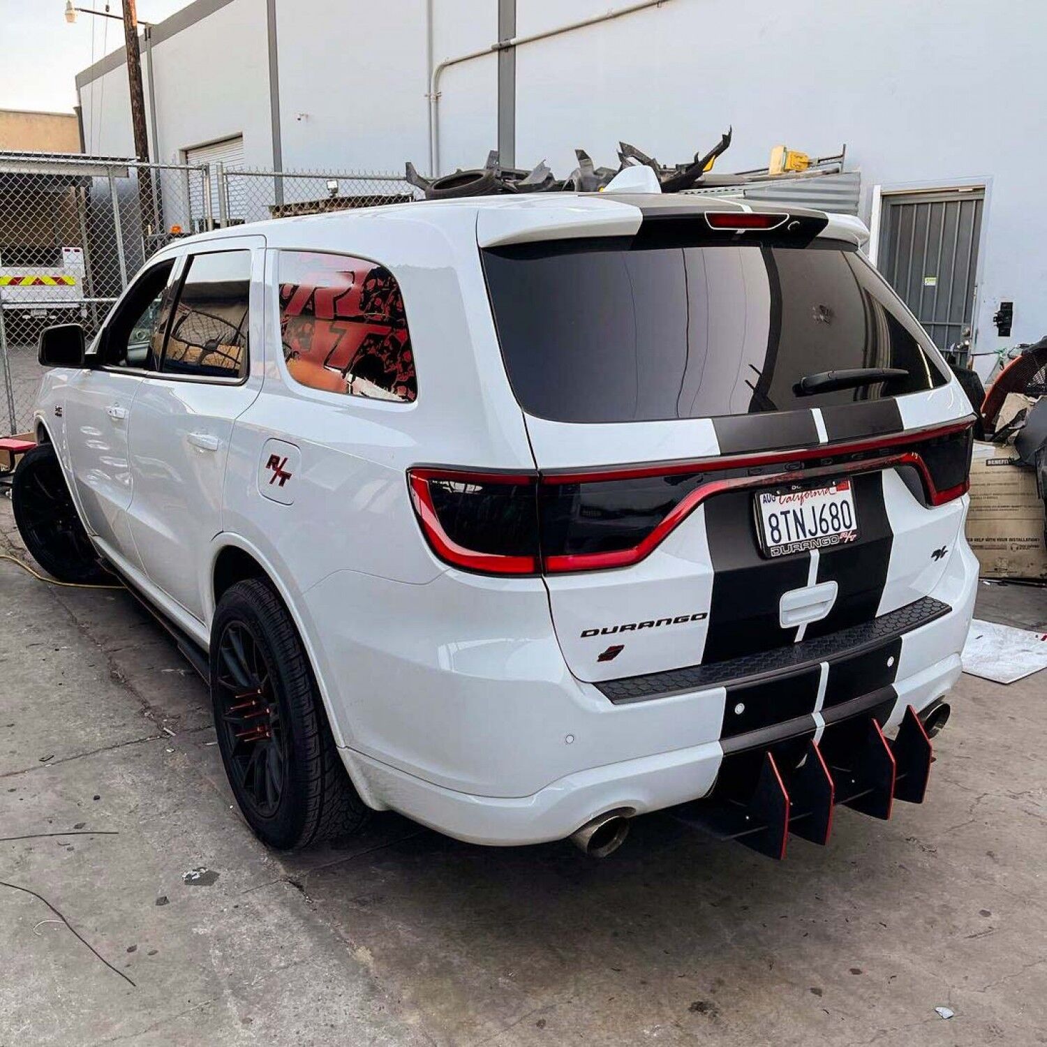 Vicrez Centa VR2 Rear Diffuser vz102307 | Dodge Durango 2014-2026