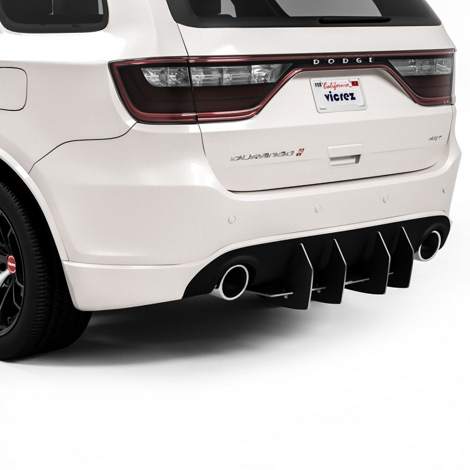 Vicrez Centa VR2 Rear Diffuser vz102307 | Dodge Durango 2014-2026
