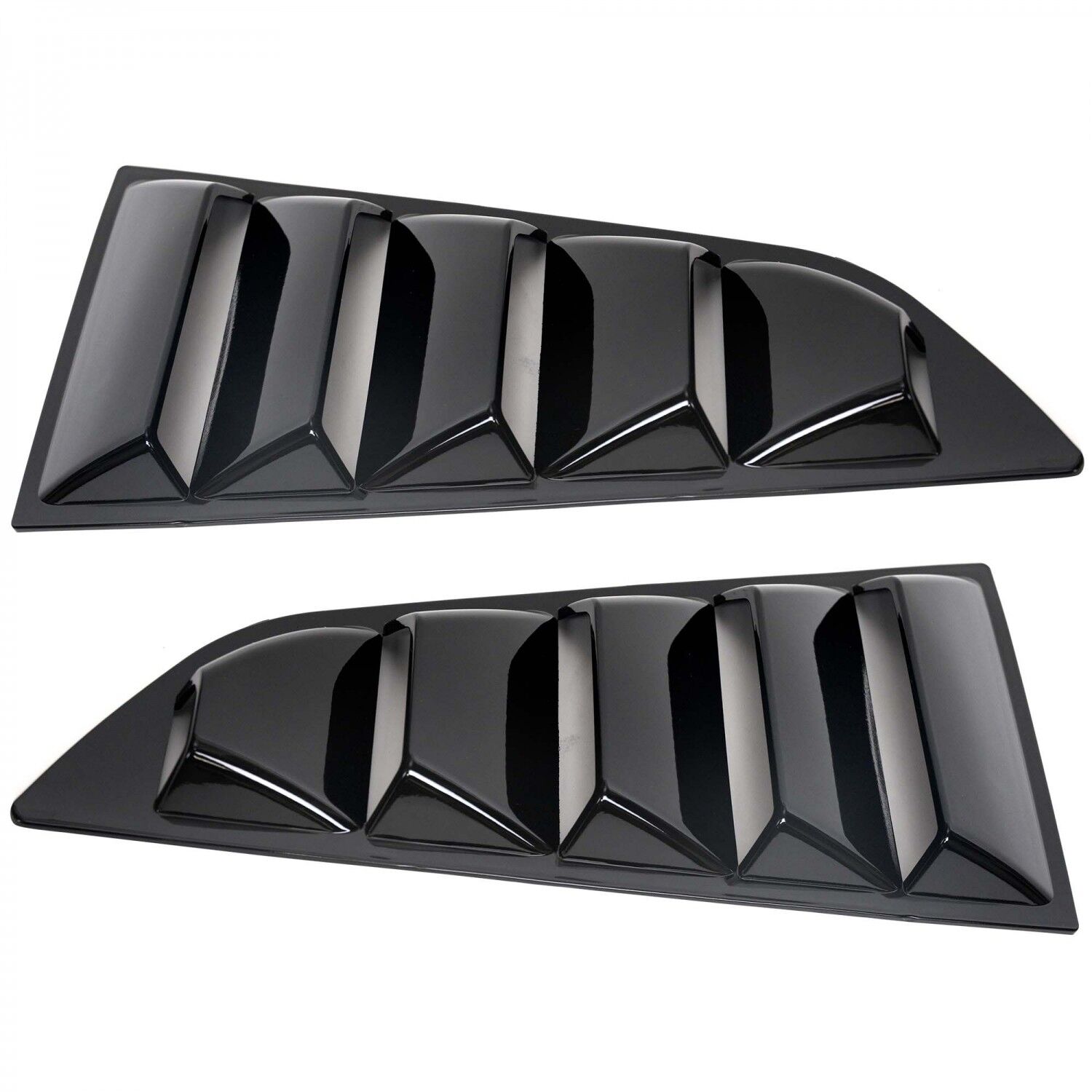 Vicrez LV Style Quarter Window Louvers vz100956 | Chevrolet Corvette C7 ...