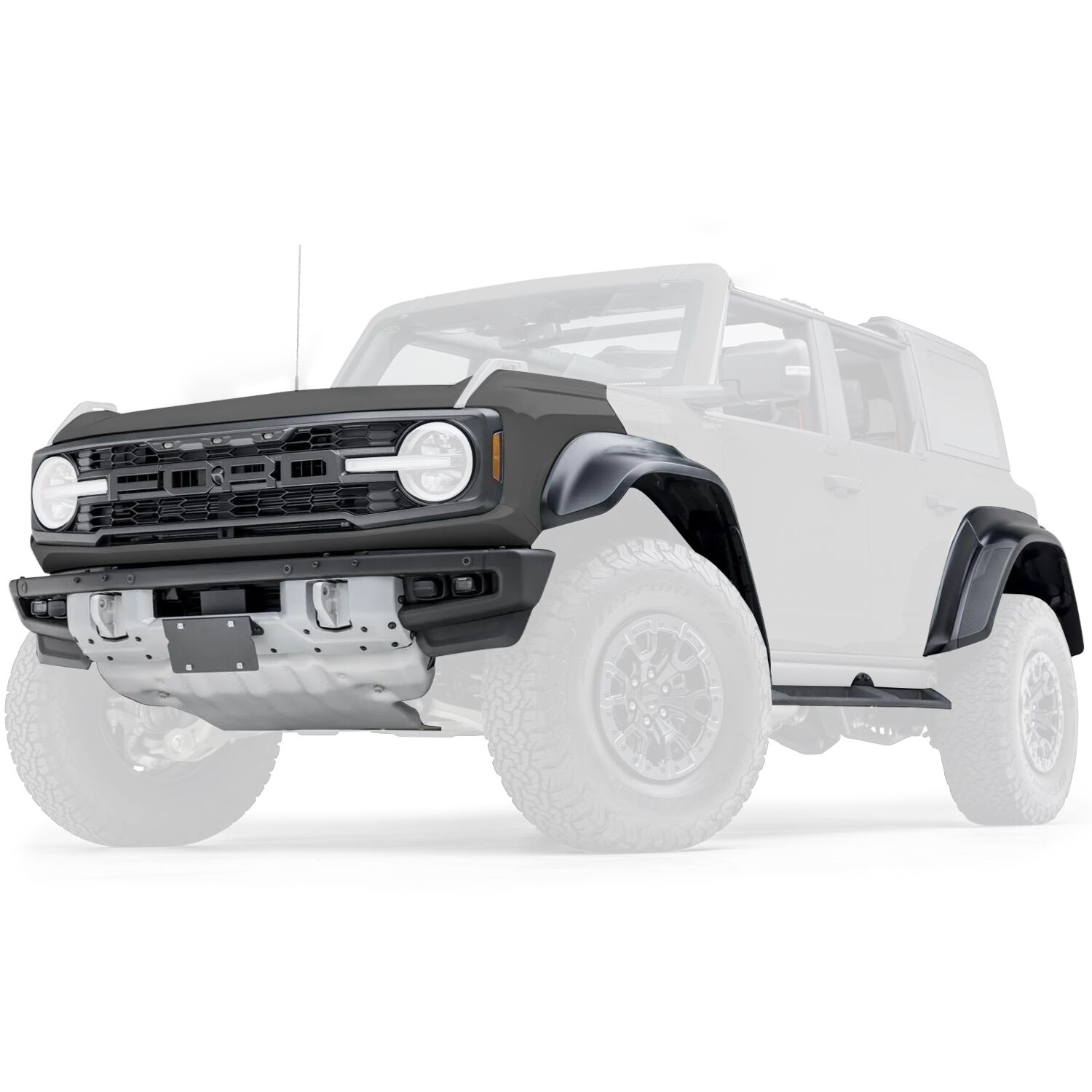 Vicrez Conversion Kit Raptor Style vz101953 | Ford Bronco 2020-2025