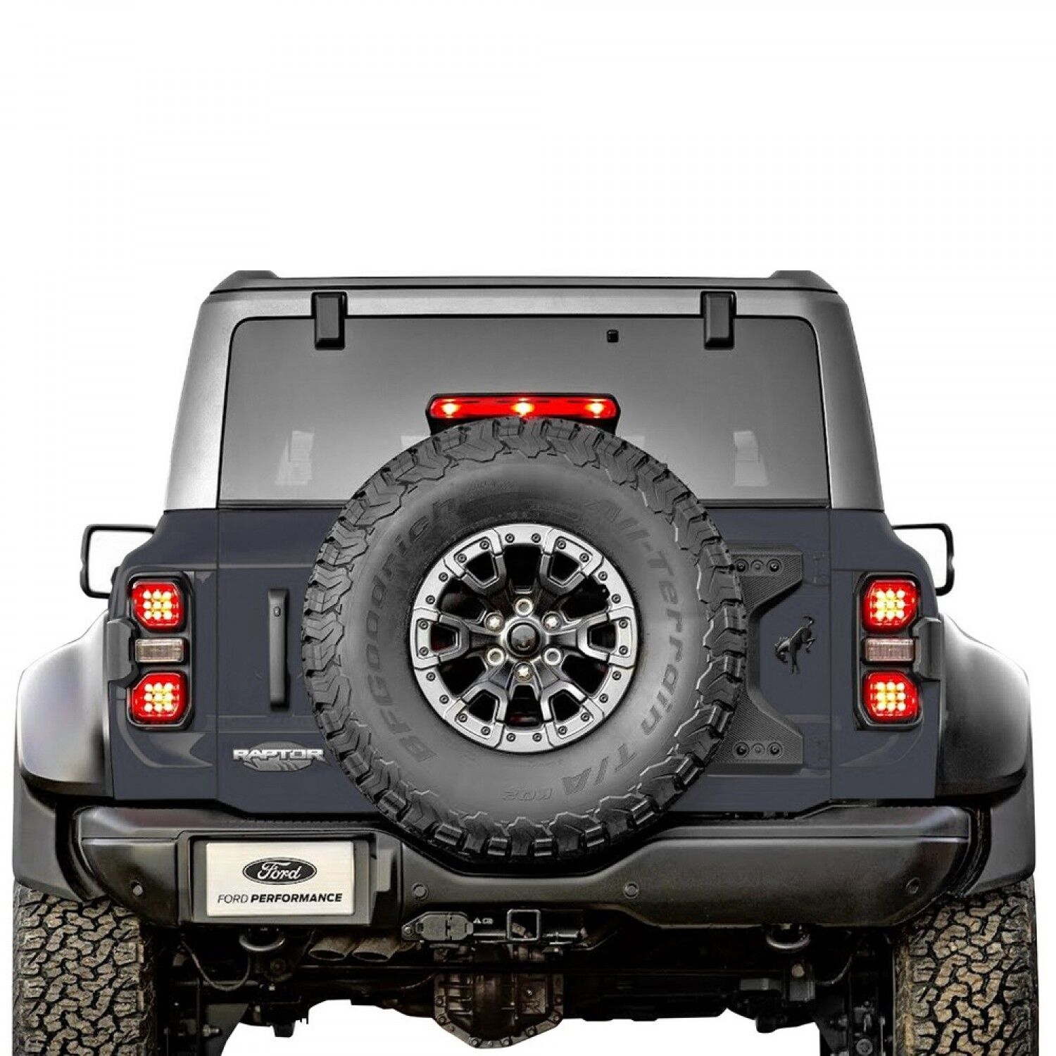 Vicrez Conversion Kit Raptor Style vz101953 | Ford Bronco 2020-2025