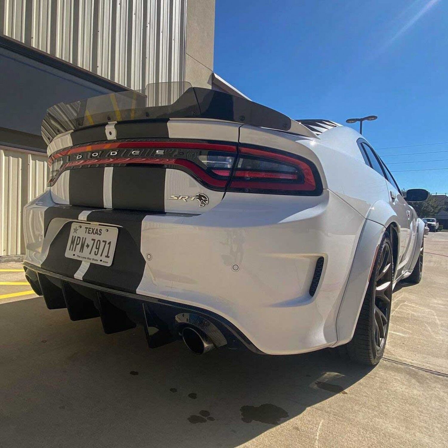 Vicrez Demon Full Wide body Fenders + Sides + Lip vz102192| Dodge ...