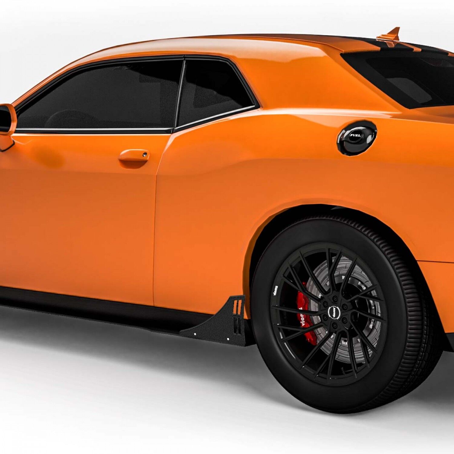 Vicrez V7R Side Skirt Splitters vz104634 | Dodge Durango 2014-2025