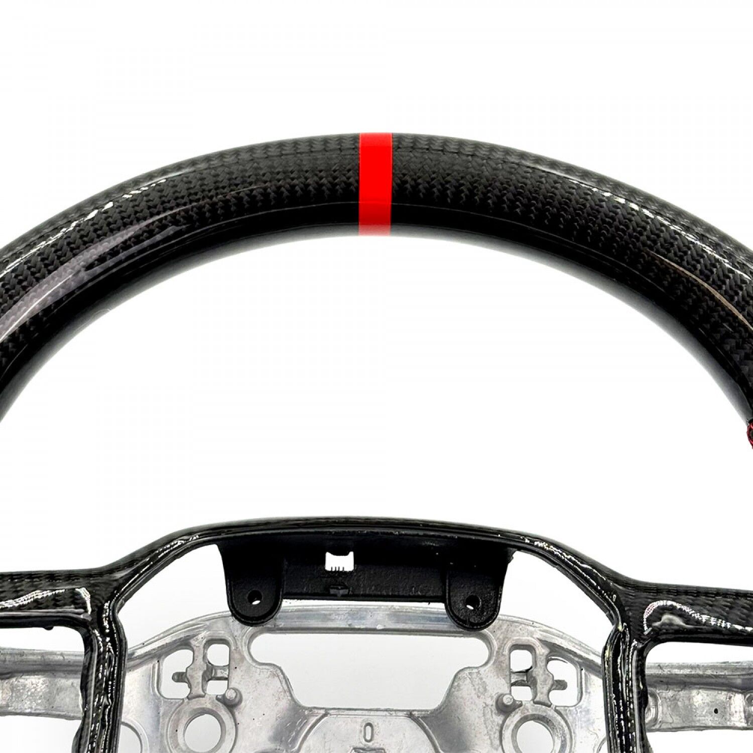 Vicrez DTR Carbon Fiber Steering Wheel vz105242 | Ford Mustang 2024-2025