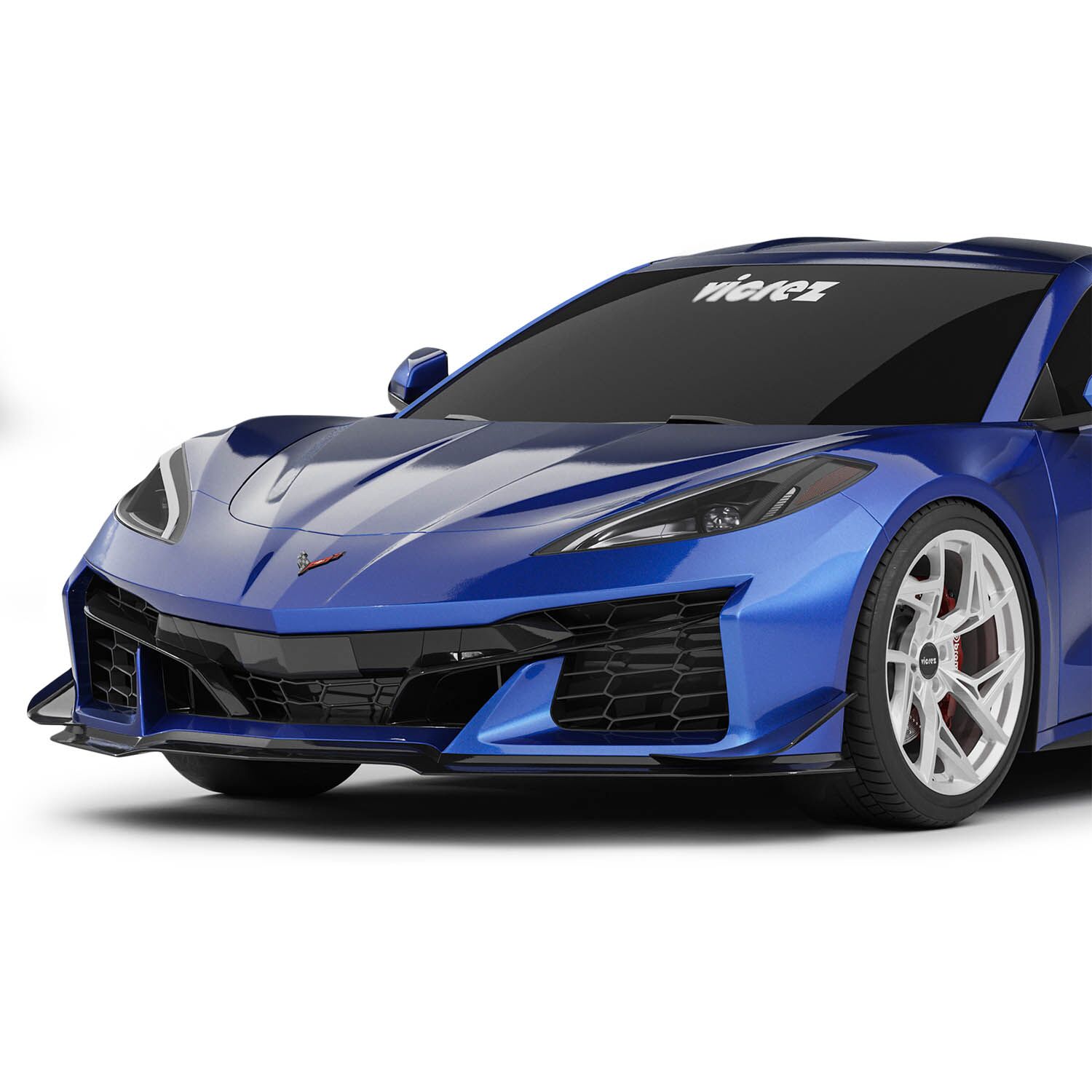 Vicrez Front Bumper Z06 Style vz102675 | Corvette C8 Stingray/ Z51 2020 ...