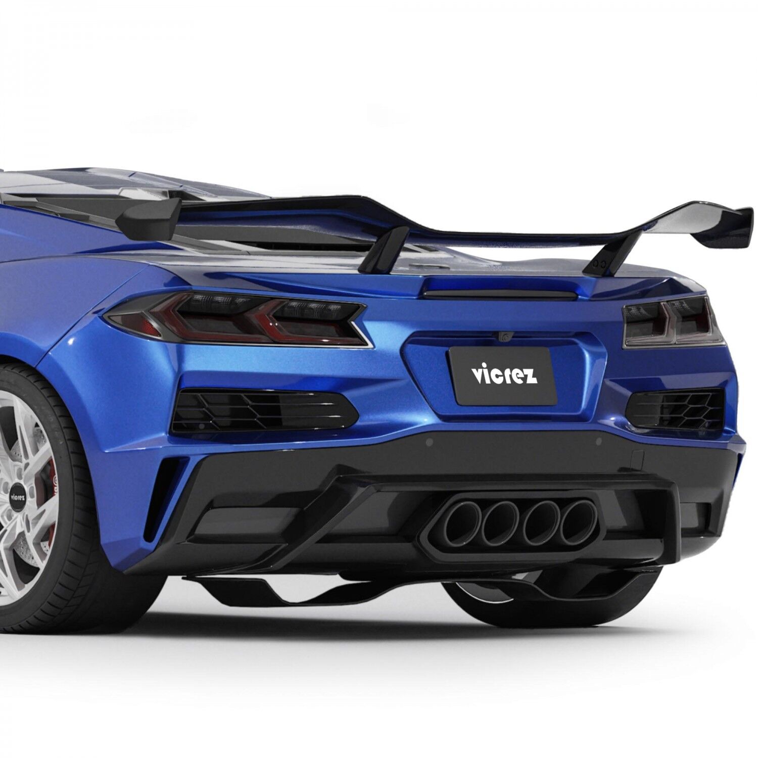 Vicrez Rear Bumper Z06 Style vz102676 | Corvette C8 Stingray/ Z51 2020-2026