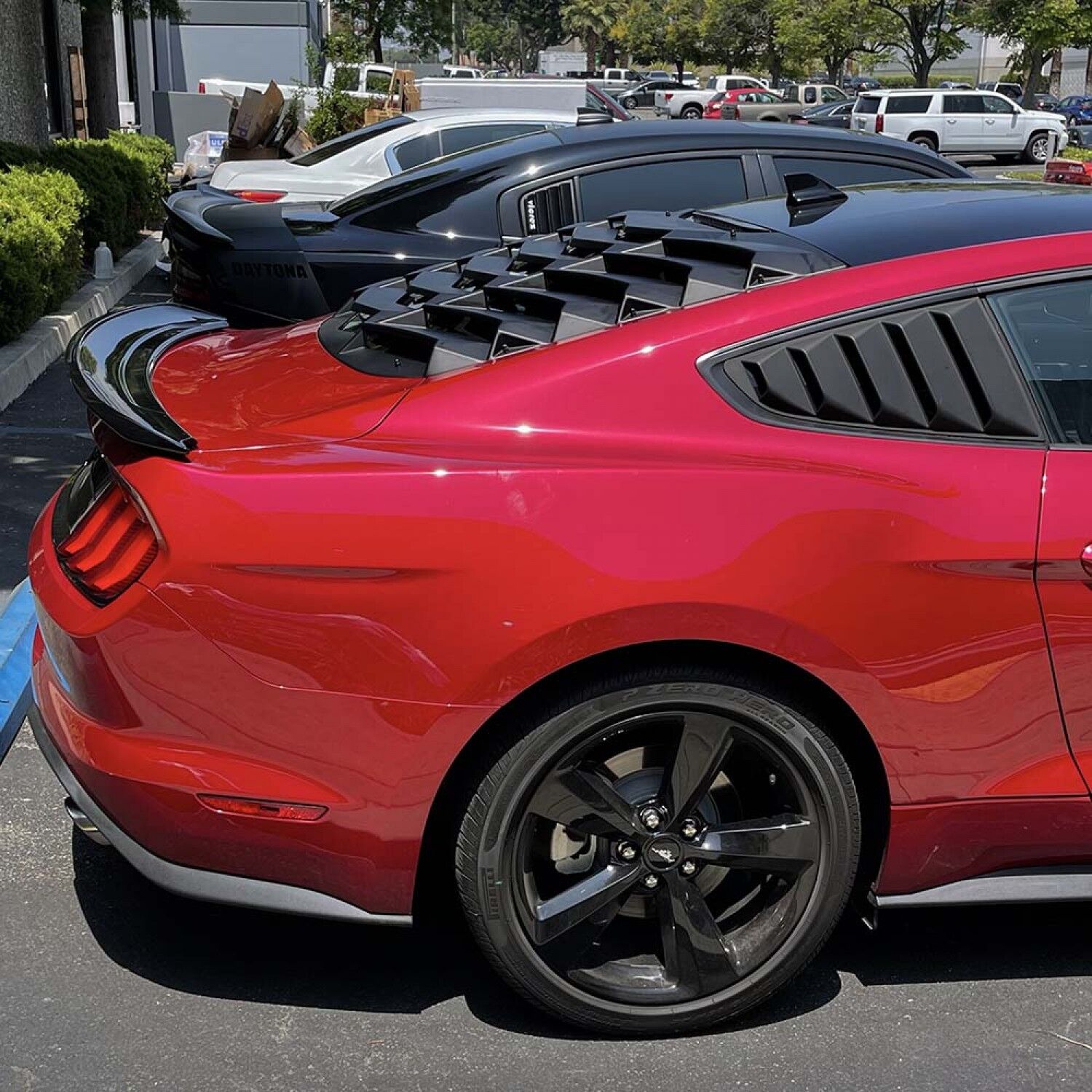 Vicrez GT350 Track Pack Rear Wing Trunk Spoiler vz101867 | Ford Mustang ...