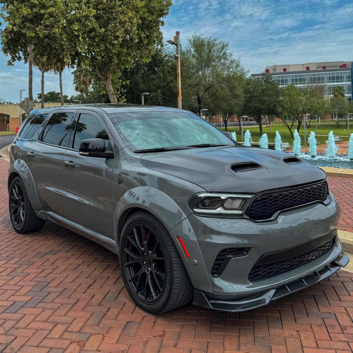 Vicrez Hood Redeye style vz101915 | Dodge Durango 2014-2026