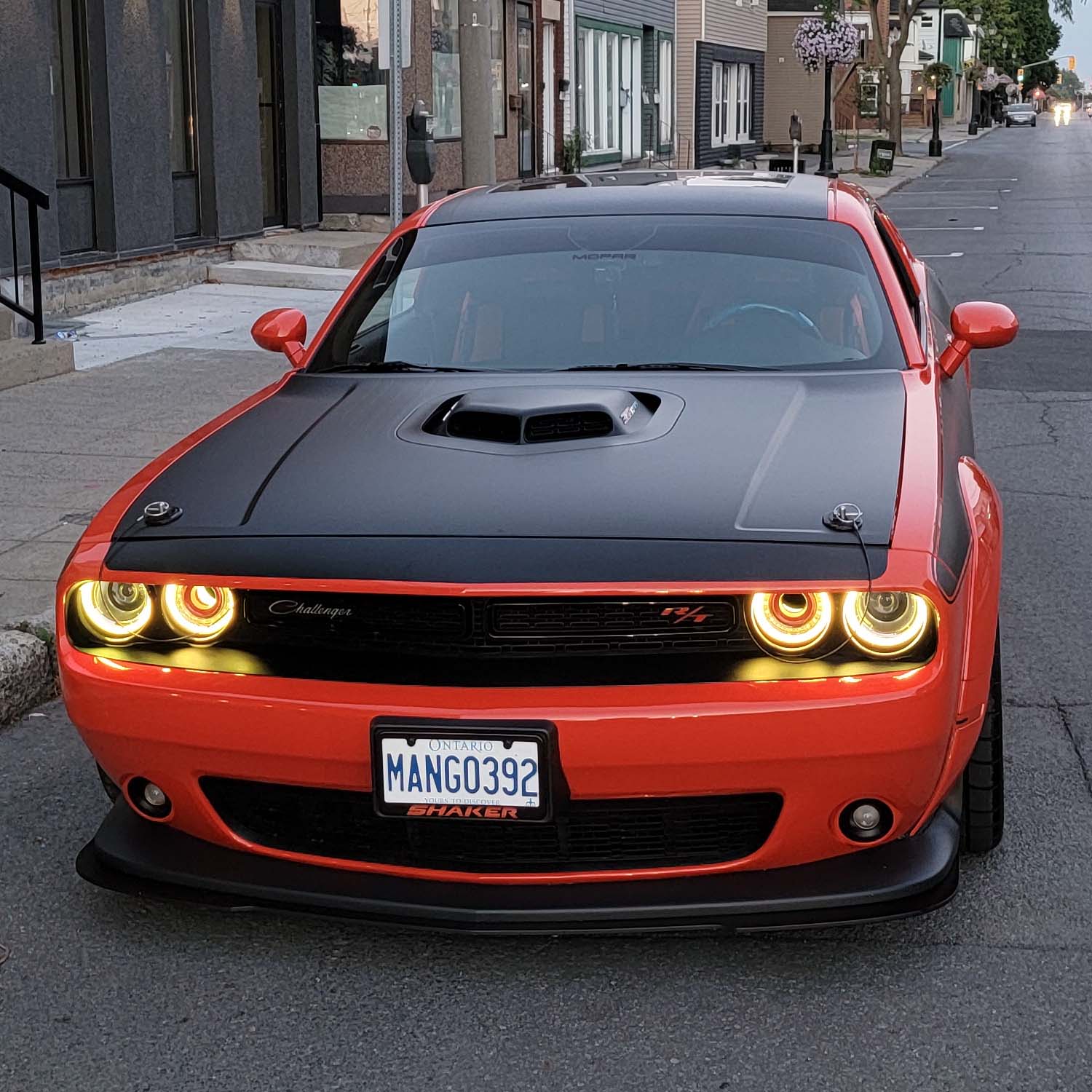 Vicrez Hood Shaker style vz102467 | Dodge Challenger 2008-2023