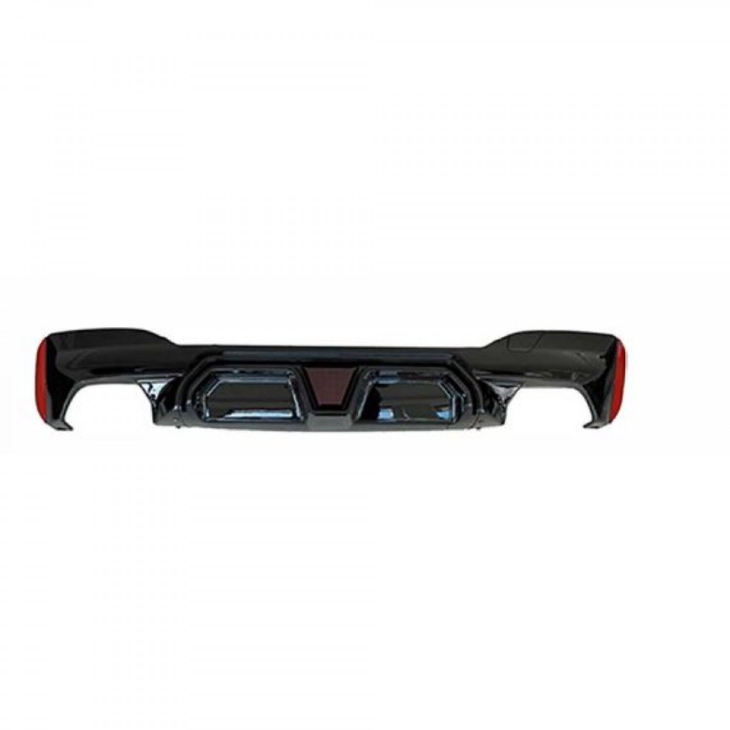 Vicrez M5 CS Rear Diffuser With LED Light Gloss Black vz105896 | BMW ...