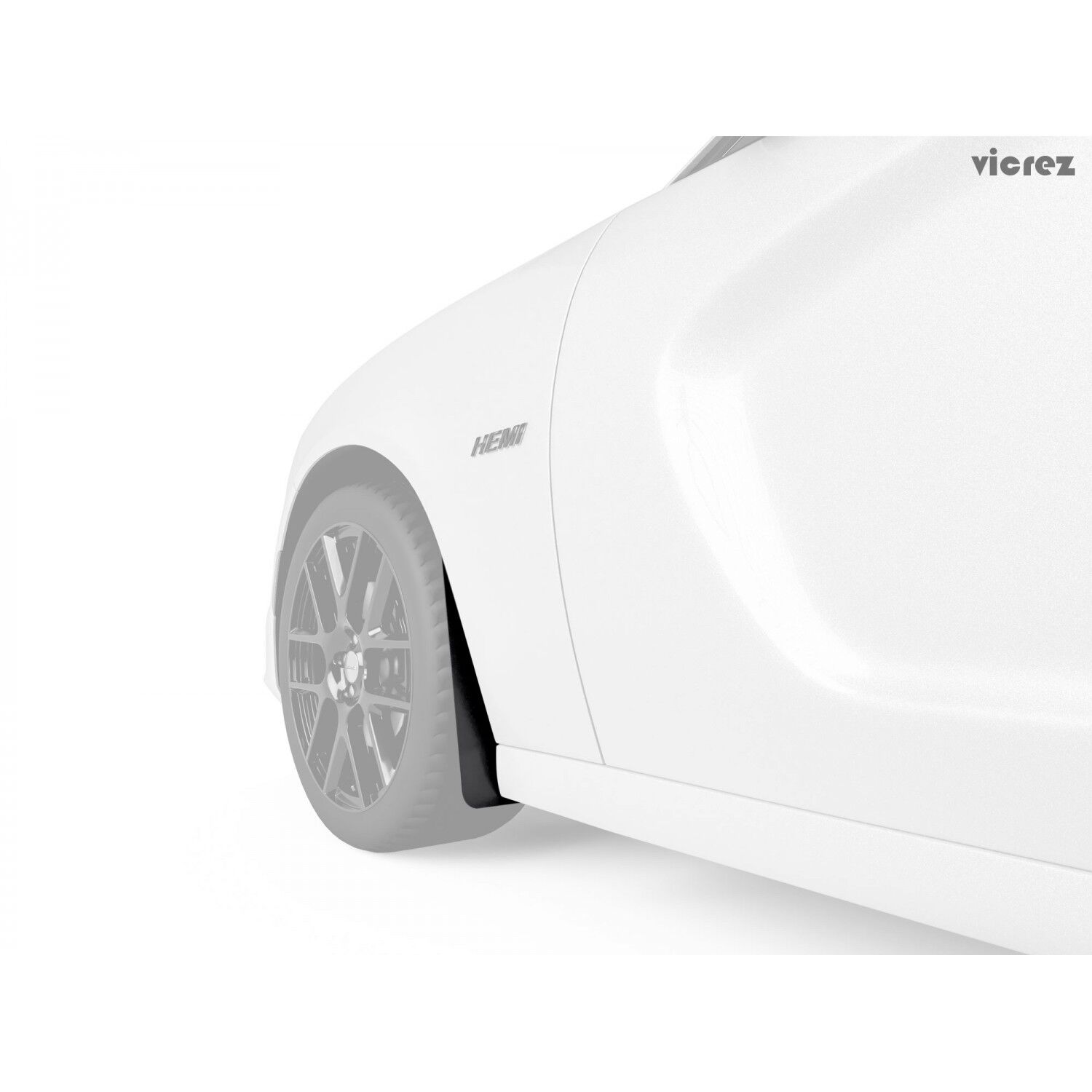 Vicrez Mud Flaps Front vz101085 | Dodge Charger 2015-2023