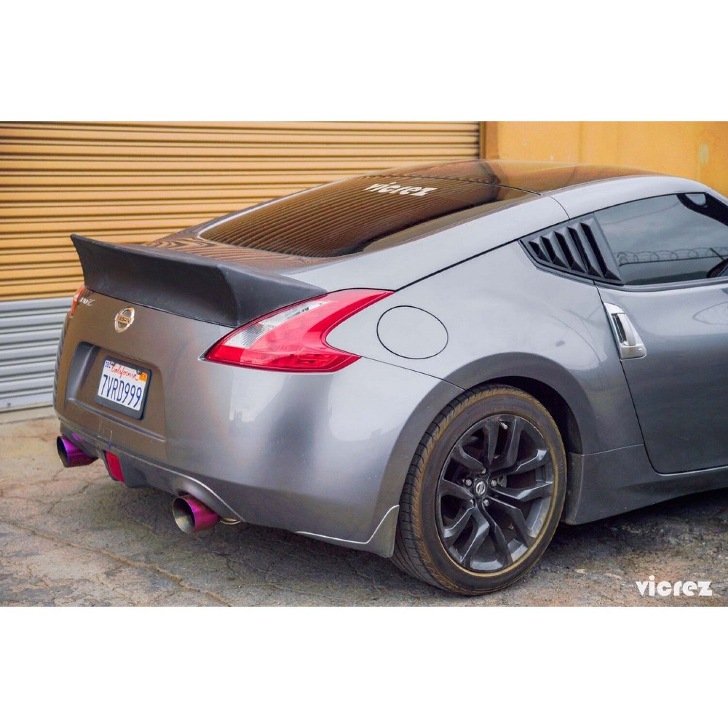 Vicrez LV Style Quarter Window Louvers vz100940 | Nissan 370z 2009-2020
