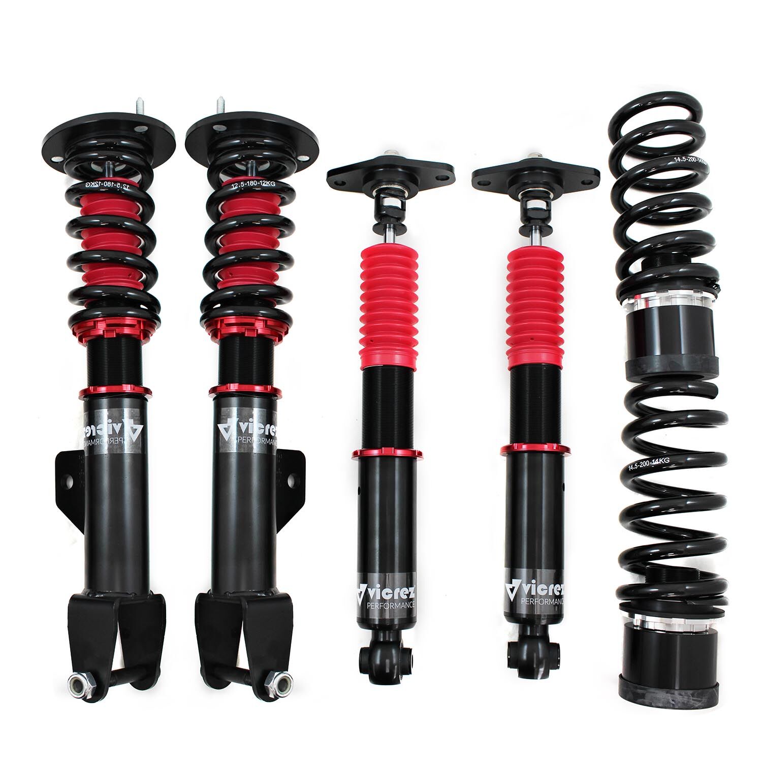 Vicrez Performance Coilover Suspension Kit vzp100336 | Cadillac XT5 2017-2023
