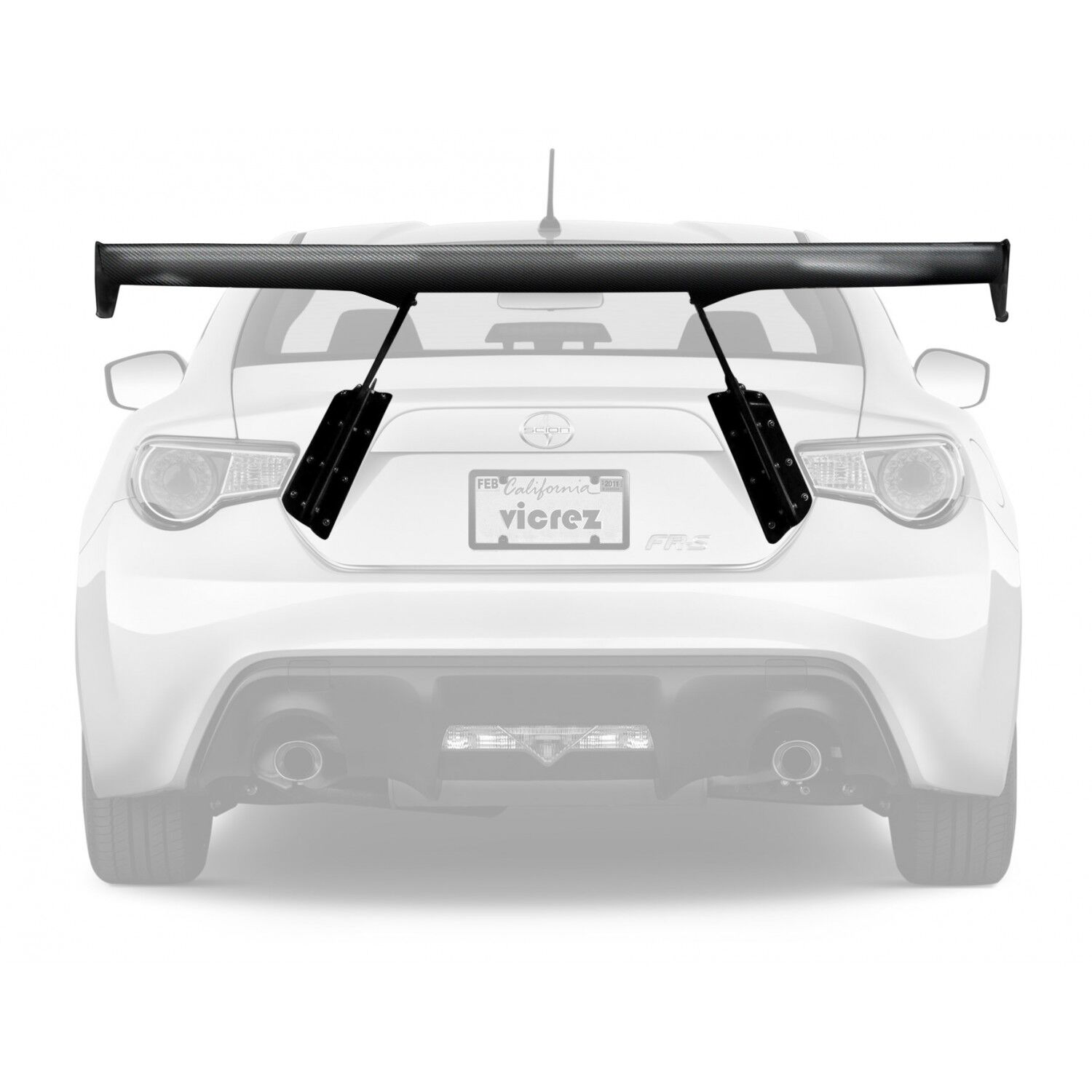 Vicrez RB Carbon Fiber Rear Wing Spoiler vz101483 | Scion FRS/ Subaru ...