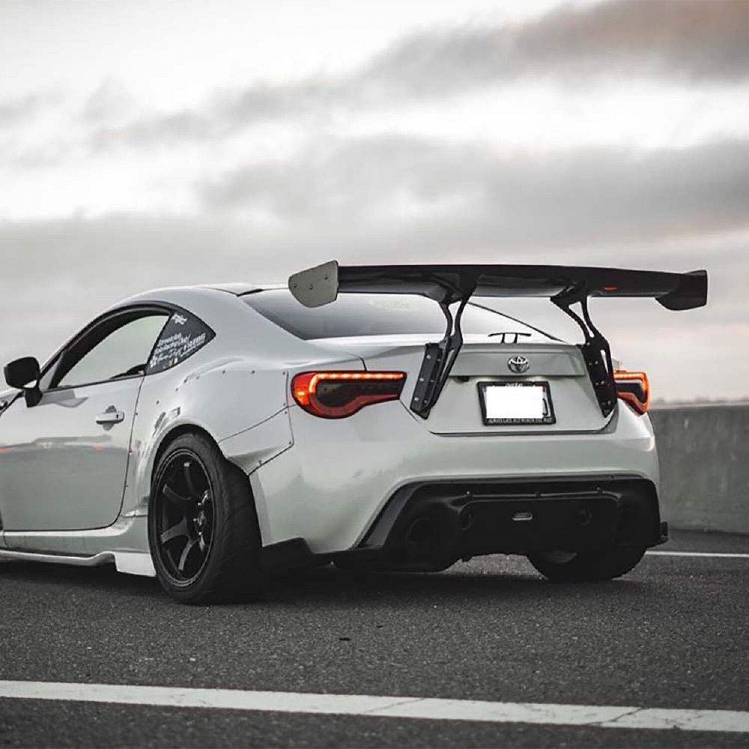 Vicrez RB Carbon Fiber Rear Wing Spoiler vz101483 | Scion FRS/ Subaru ...