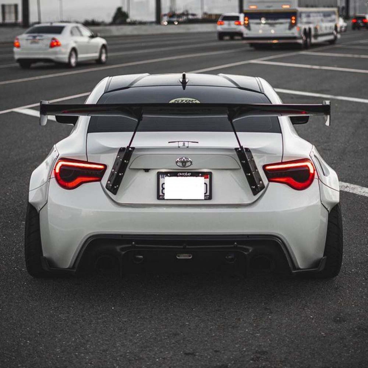 Vicrez RB Carbon Fiber Rear Wing Spoiler vz101483 | Scion FRS/ Subaru ...