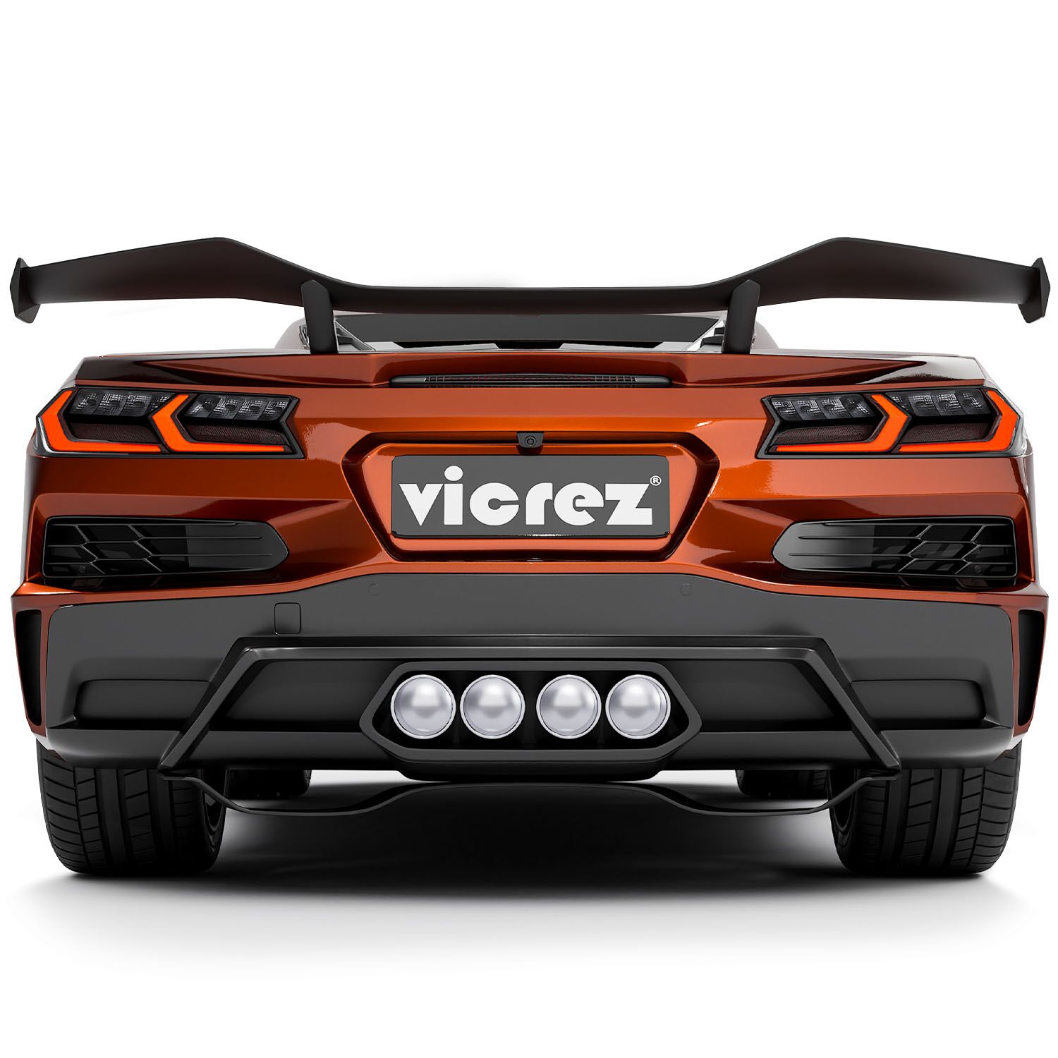 Vicrez Rear Bumper Z06 Style vz102676 | Corvette C8 Stingray/ Z51 2020-2026