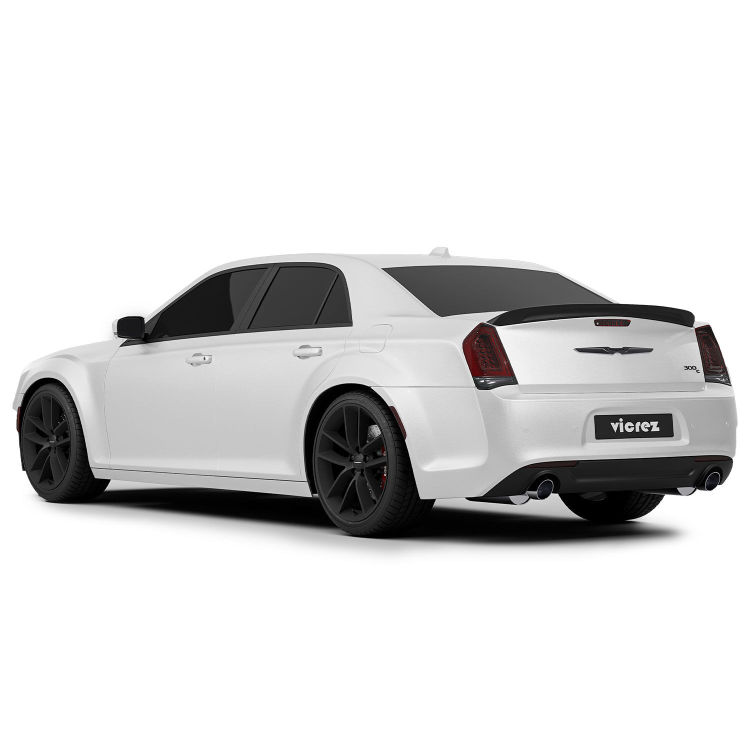 Vicrez Replacement Rear Bumper vz102665 for Chrysler 300 SRT 2016-2023