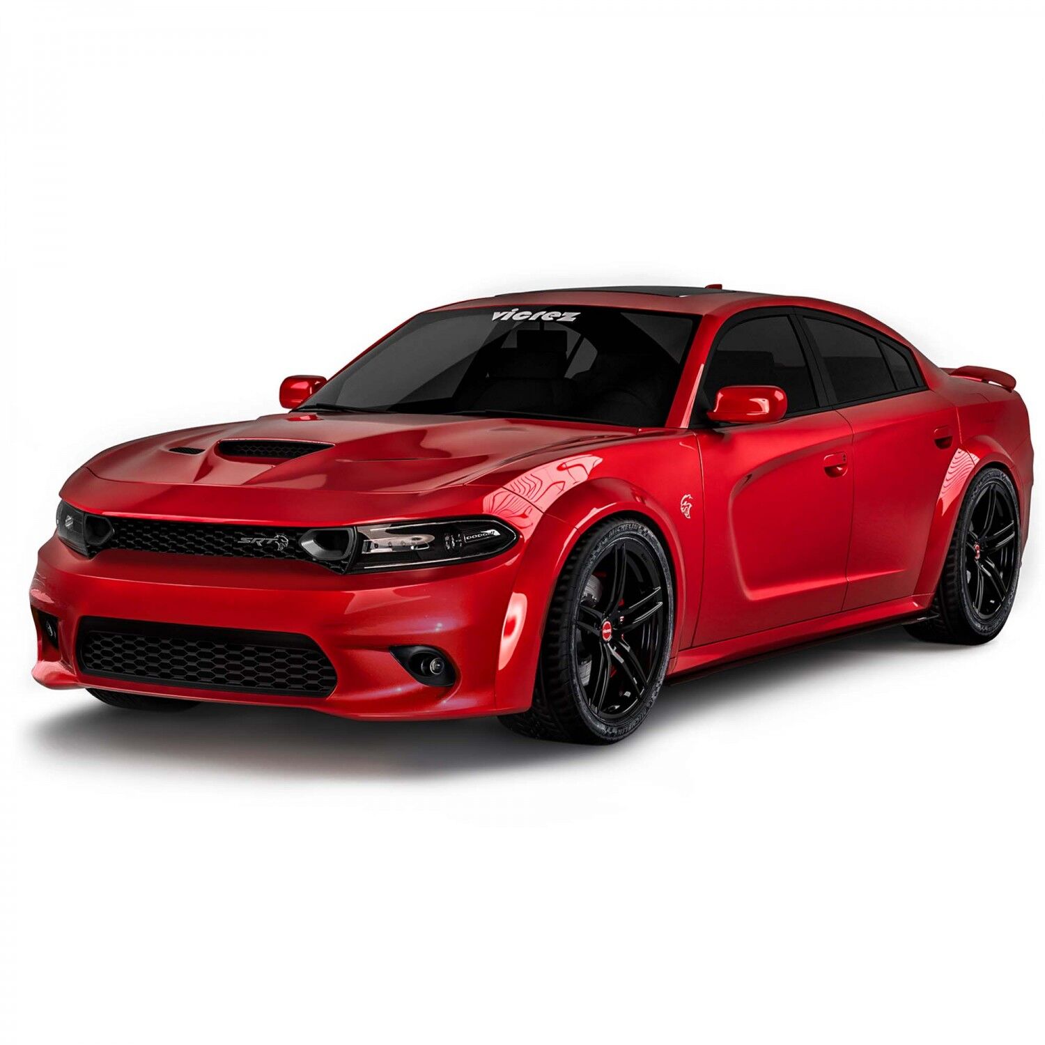 Vicrez SRT Hellcat Style Full Body Kit vz101822 | Dodge Charger 2015-2023