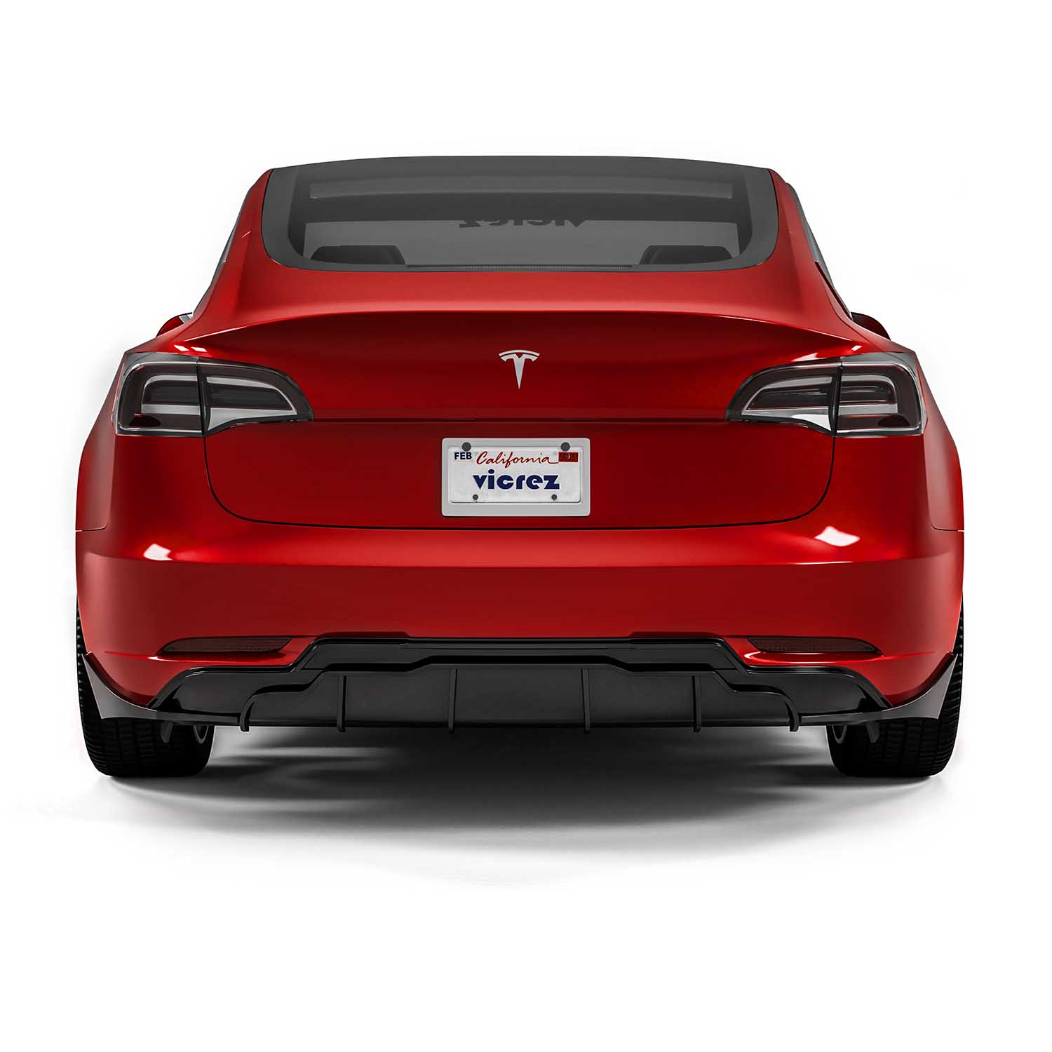 Vicrez V3R Style Full Body Kit vz102333 | Tesla Model 3 2016-2021