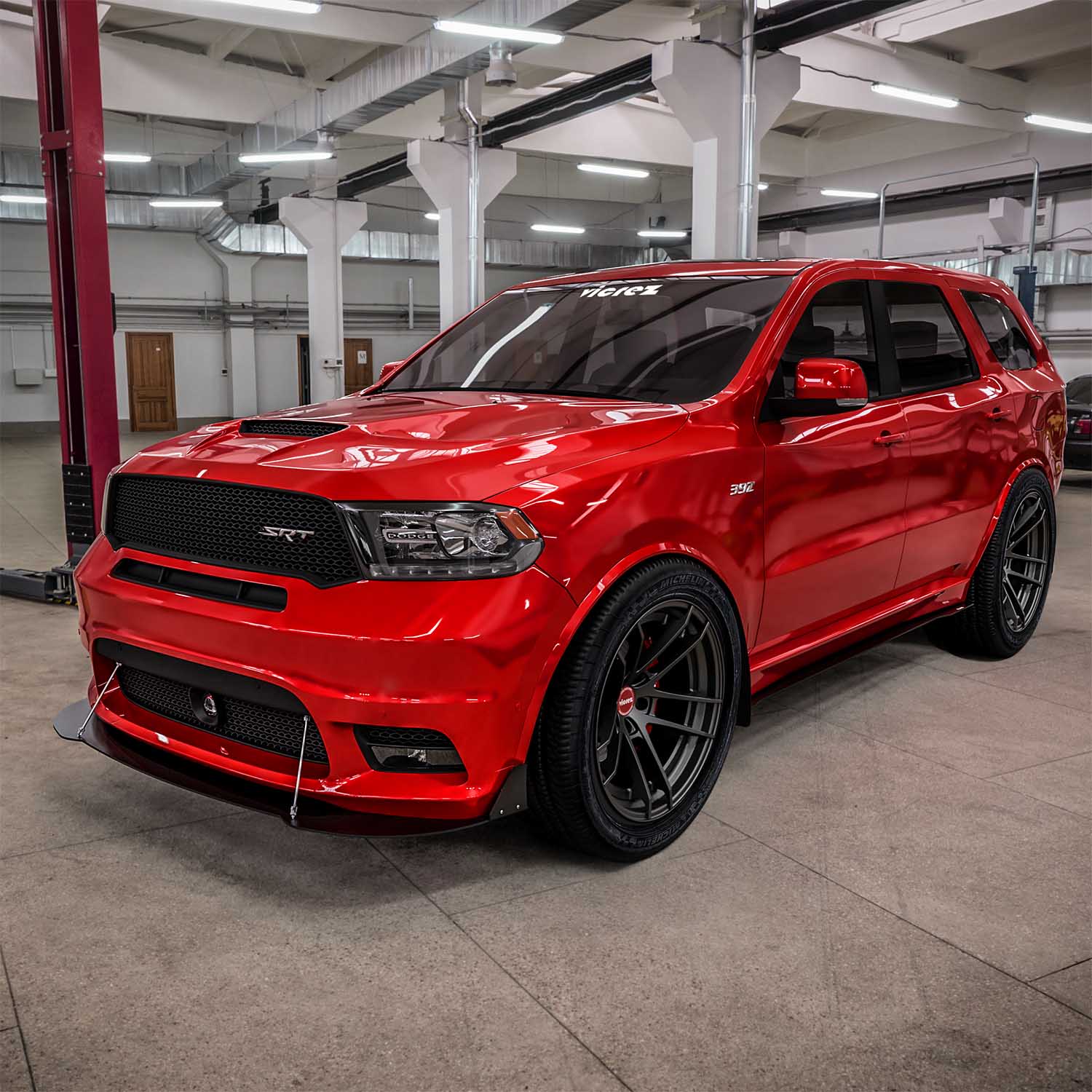 Vicrez VZ Style Front Splitter vz102302 | Dodge Durango 2014-2025