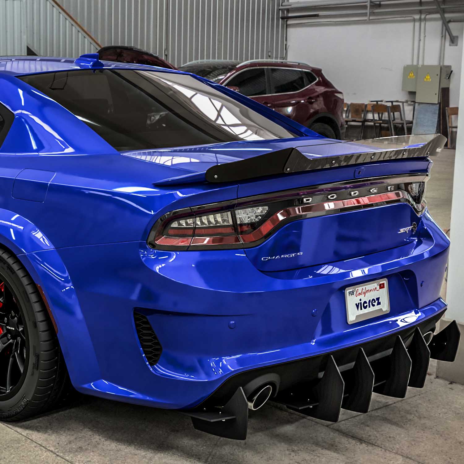 Vicrez Wicker Bill V1R vz102309 | Dodge Charger 2015-2023