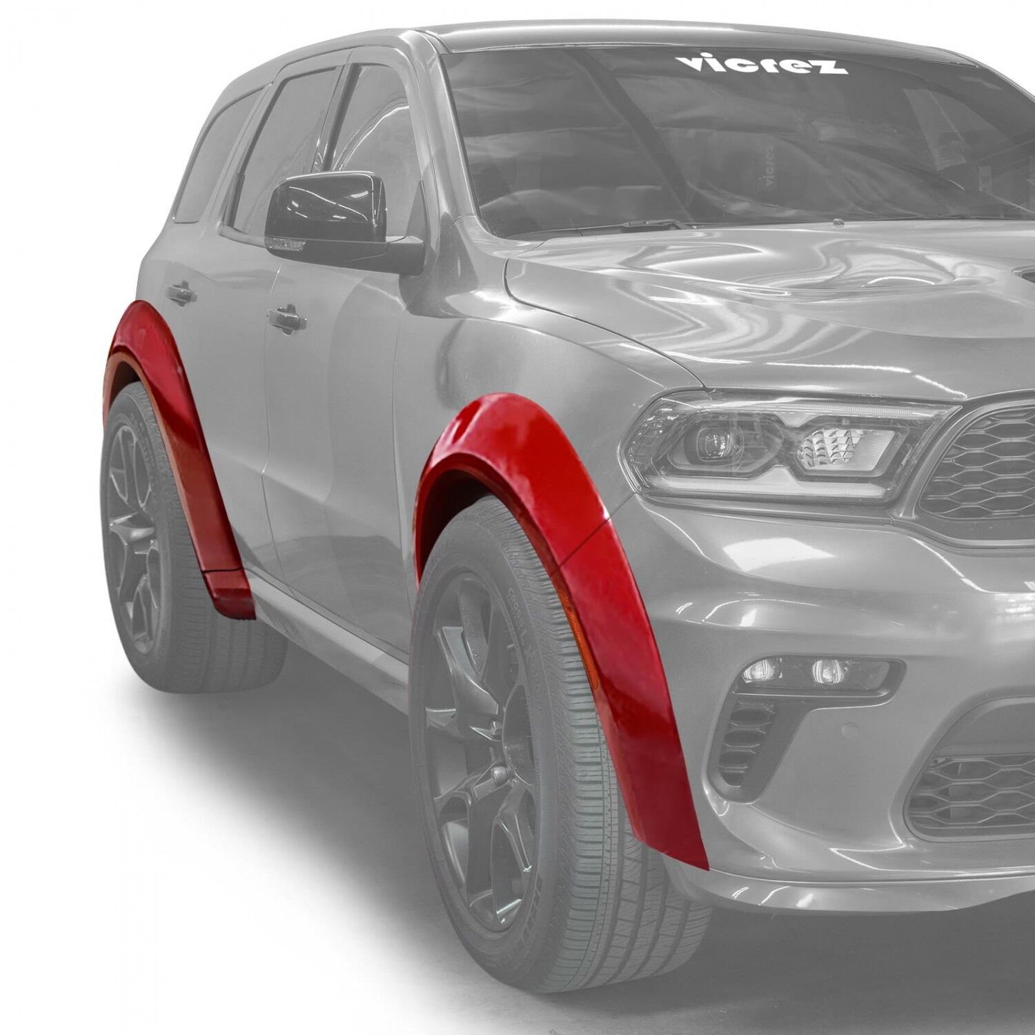 Vicrez Widebody Fender Flares Demon Style vz102524 | Dodge Durango 2014 ...