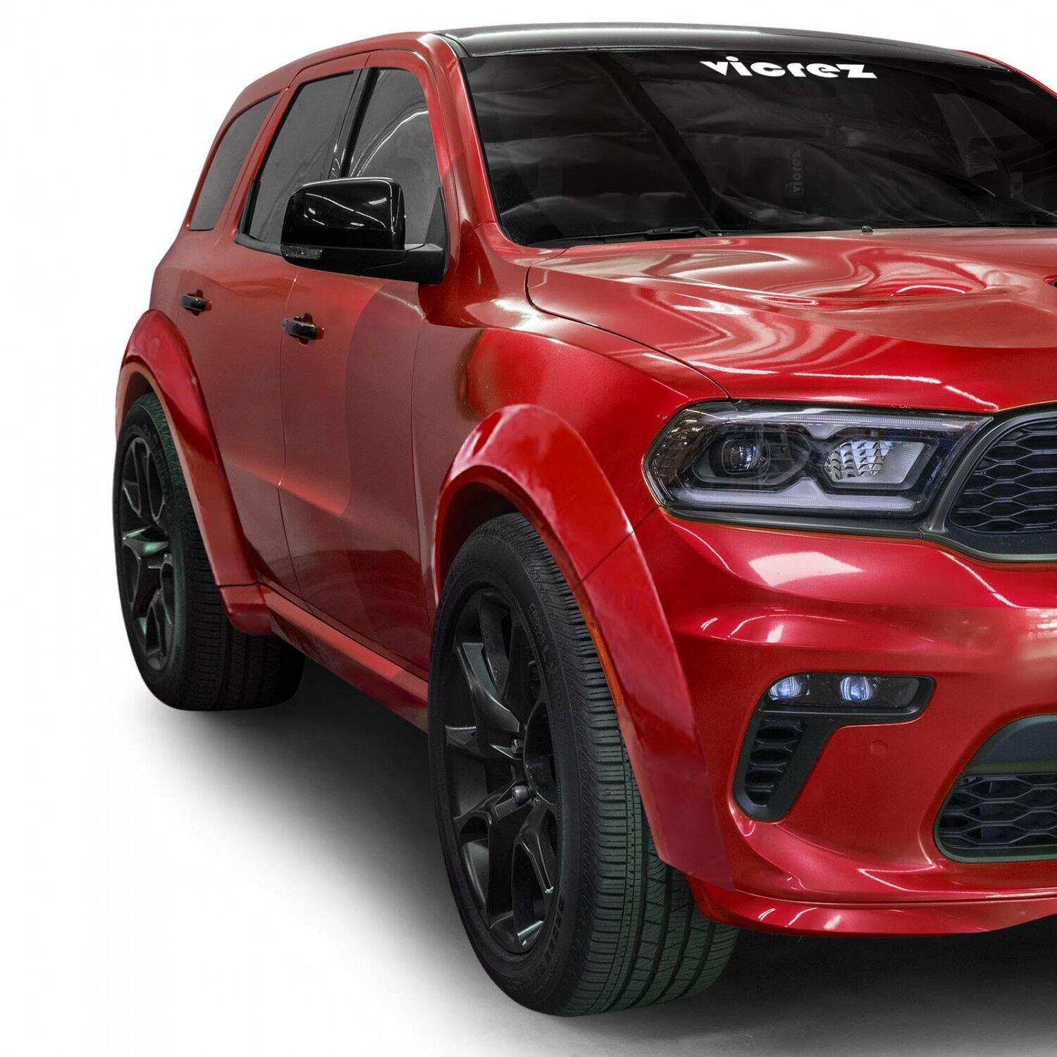 Vicrez Widebody Fender Flares Demon Style vz102524 | Dodge Durango 2014 ...