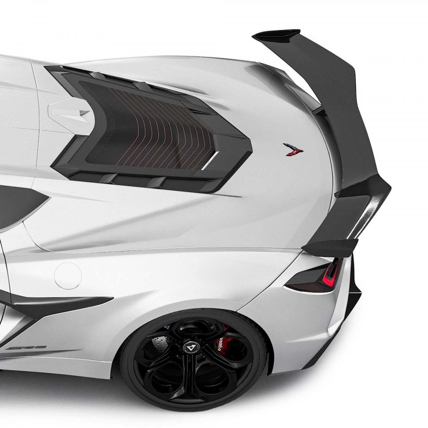 Vicrez Z06 Rear Spoiler vz101951 | Chevrolet C8 Z06 2023-2026