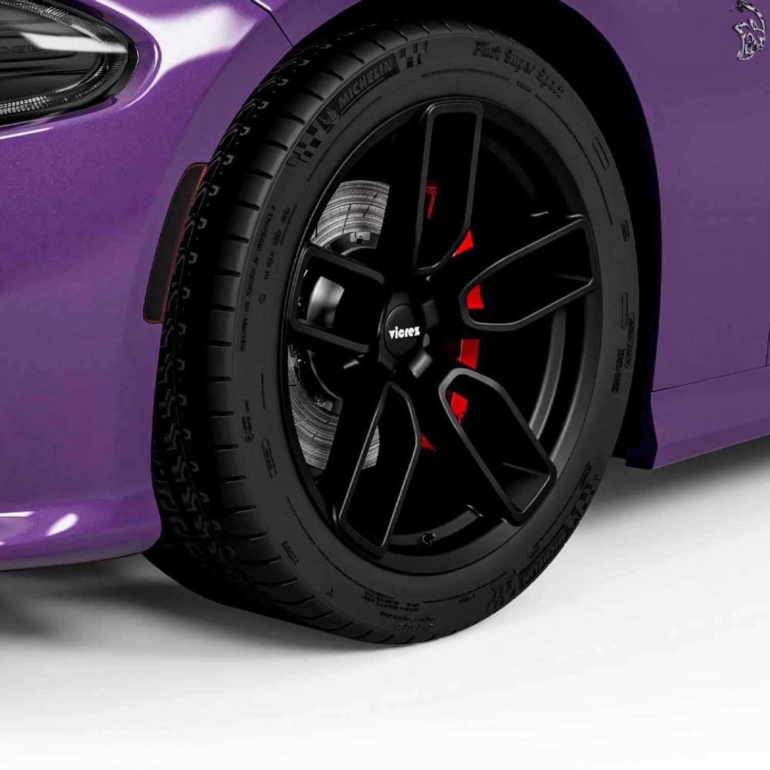 Hellcat Redeye Style Matte Black Wheel 20" x 9" | RWD Dodge Challenger ...